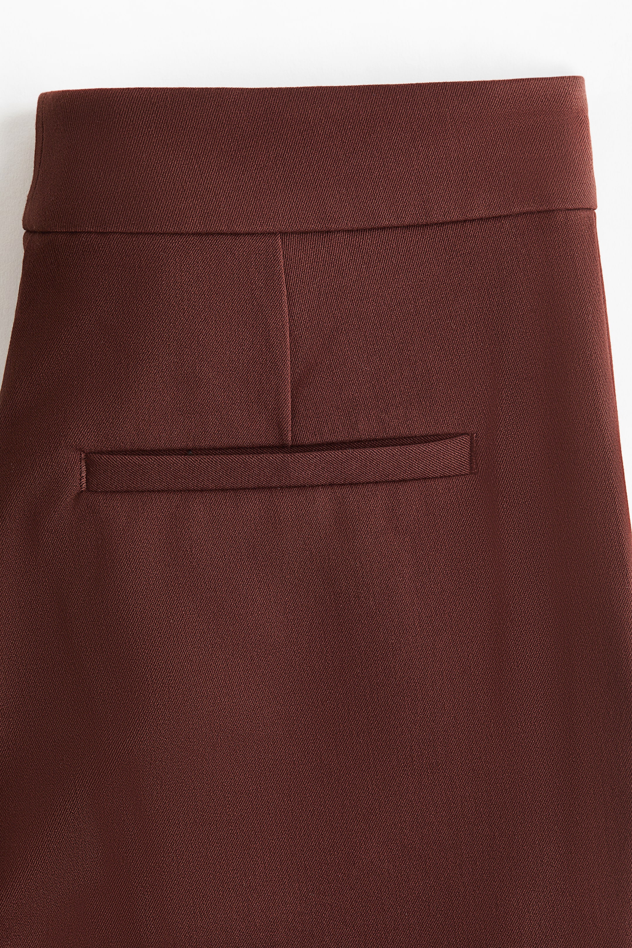 Women's Dark rust brown Flared trousers | H&M MY