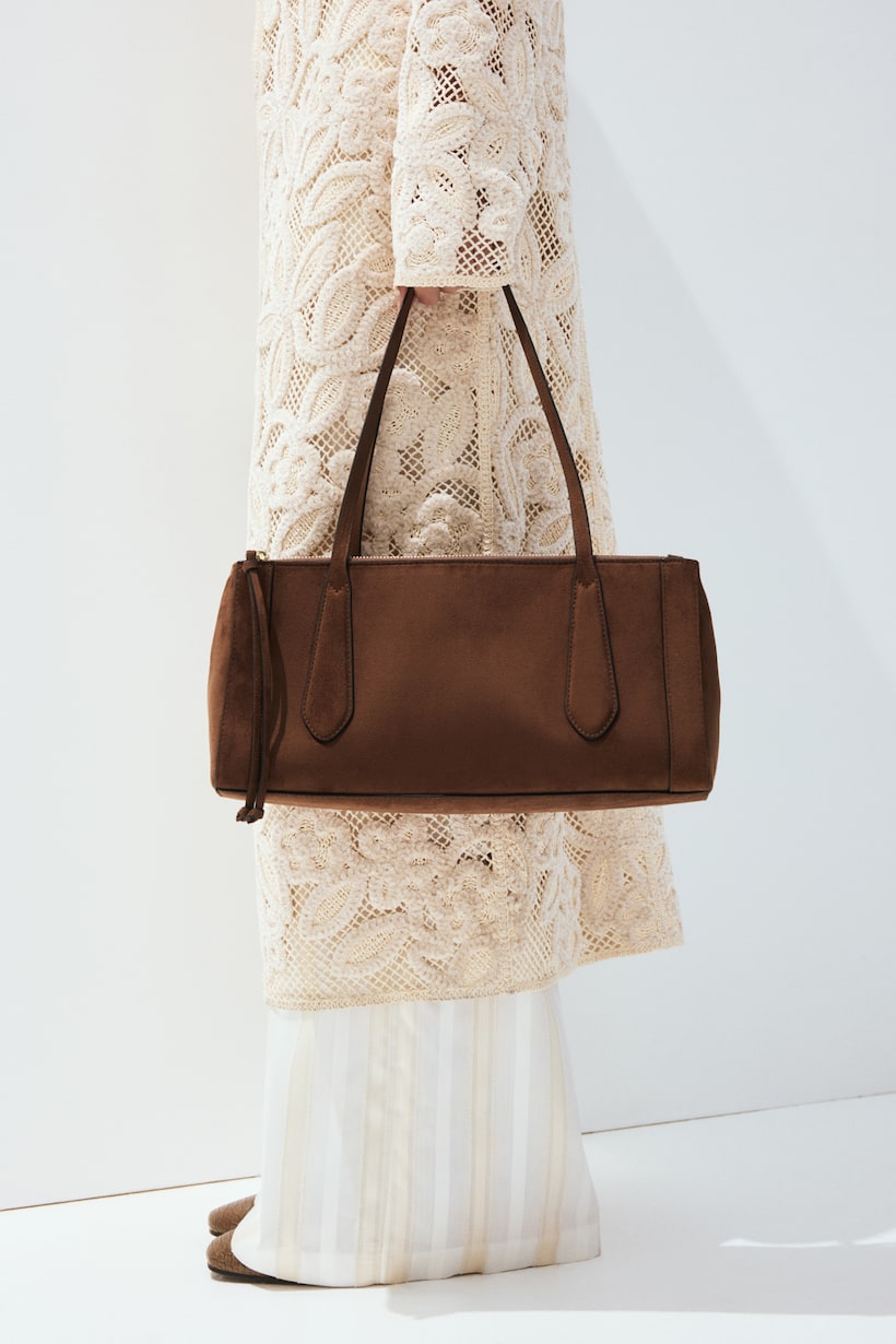 Women's Brown Rectangular Shoulder Bag | H&M CA