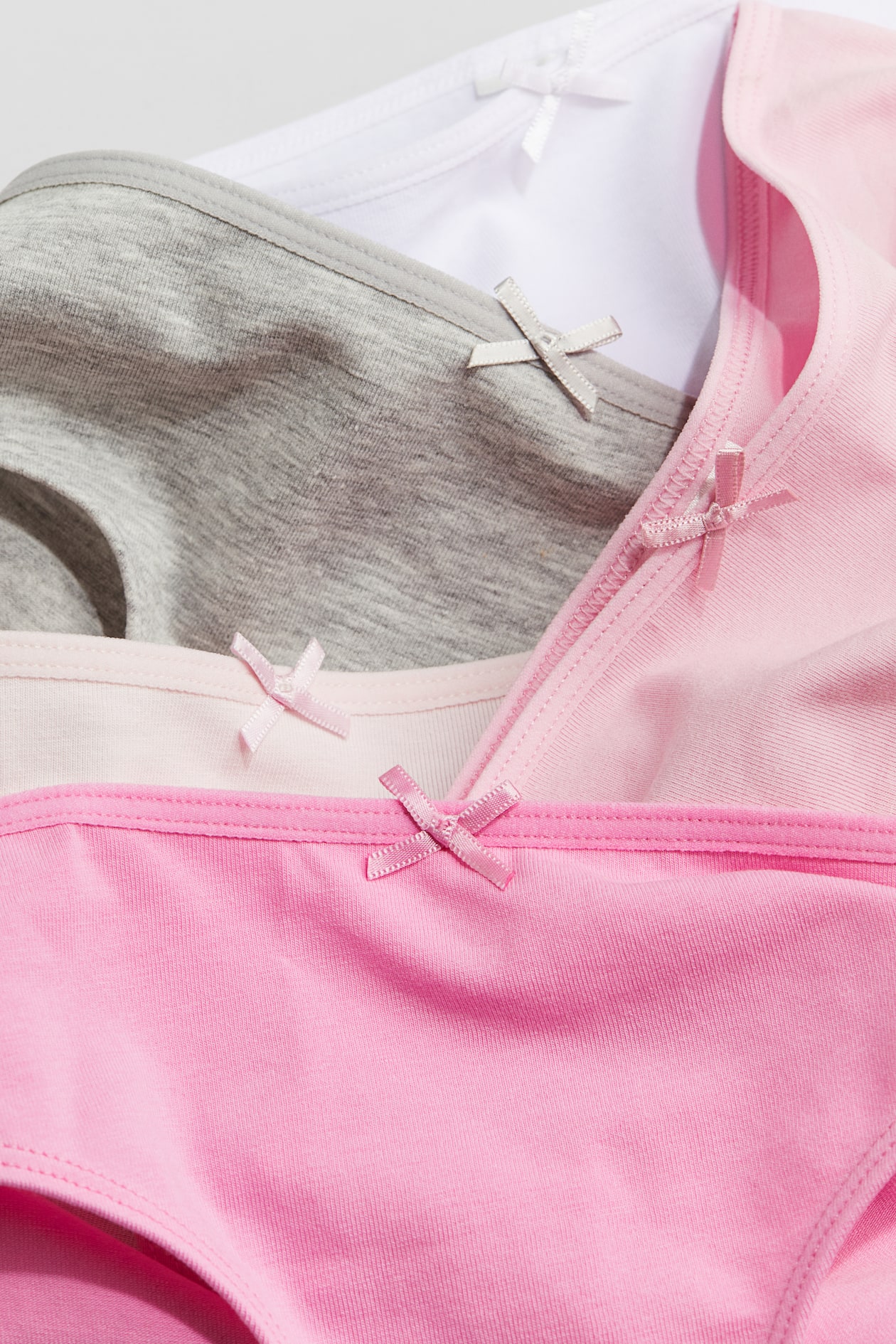 10-pack trosa briefs i bomull - Ljusrosa/Vit - BARN | H&M SE