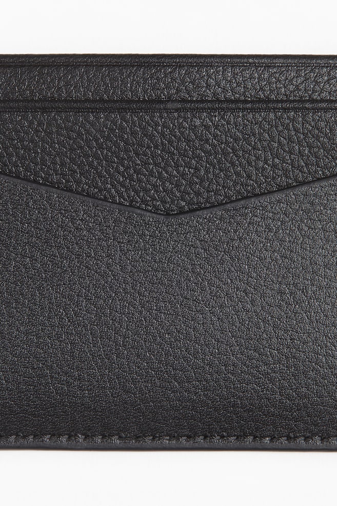 Men’s Black Leather Card Case | H&M CA