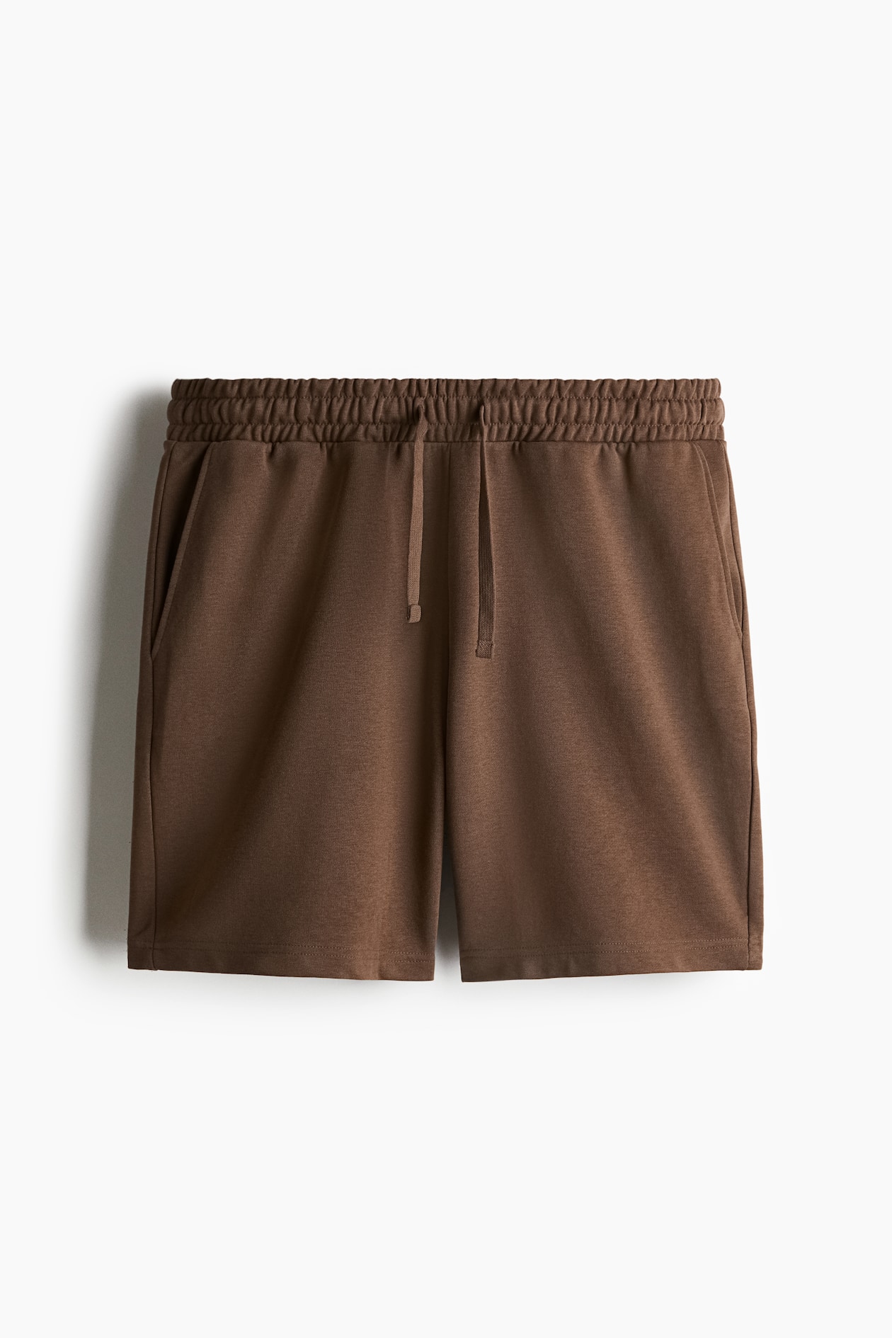 Short Coupe Classique en molleton - Brun - HOMME | H&M CA