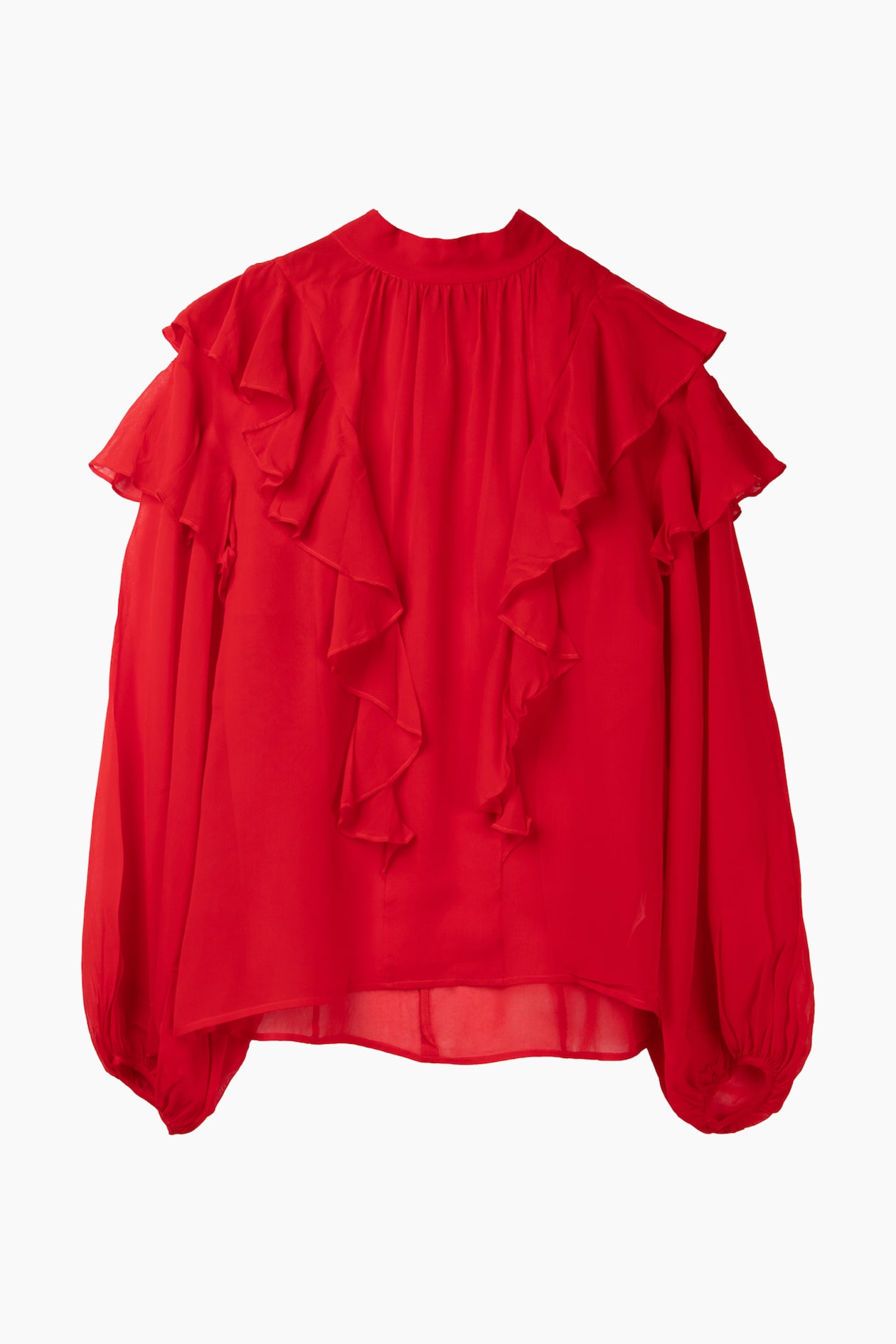 GIAMBATTISTA VALLI x H&M Top Talla 38 - Rojo - MUJER | H&M ES