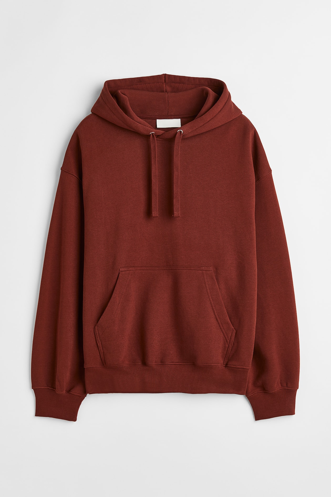 Baumwoll-Hoodie Oversized Fit - Rostrot - Men | H&M AT