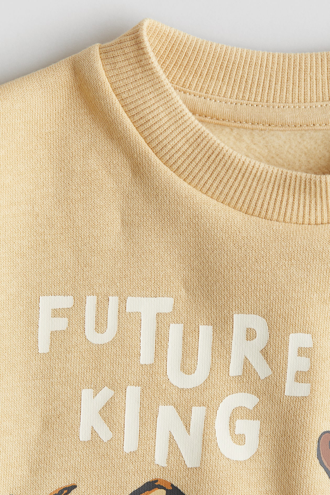 Light beige/The Lion King Sweatshirt with Printed Motif for kids | H&M US