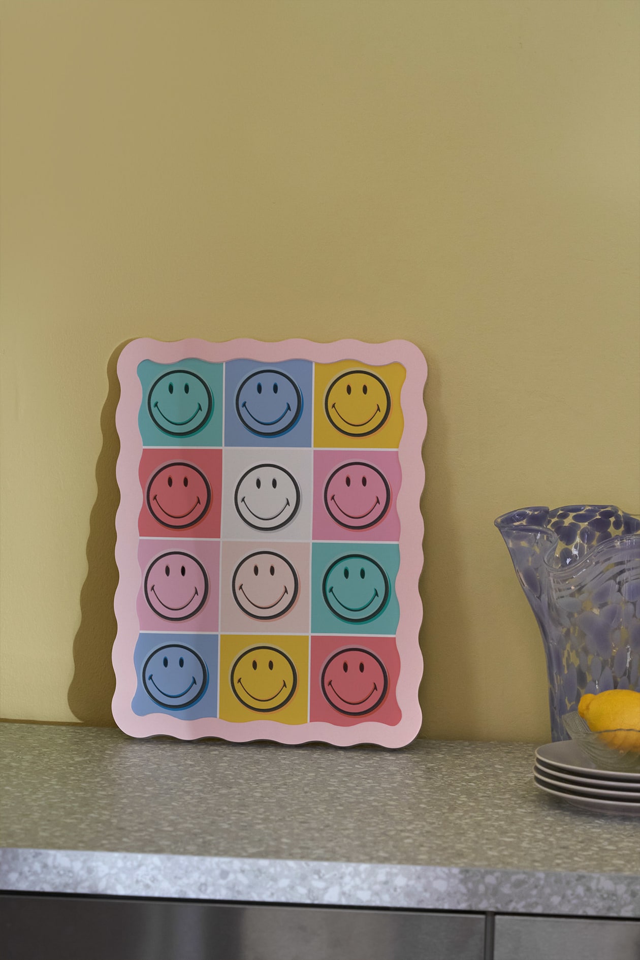 Smiley® Portraits Poster - Yellow - Postery - Home All | H&M GB