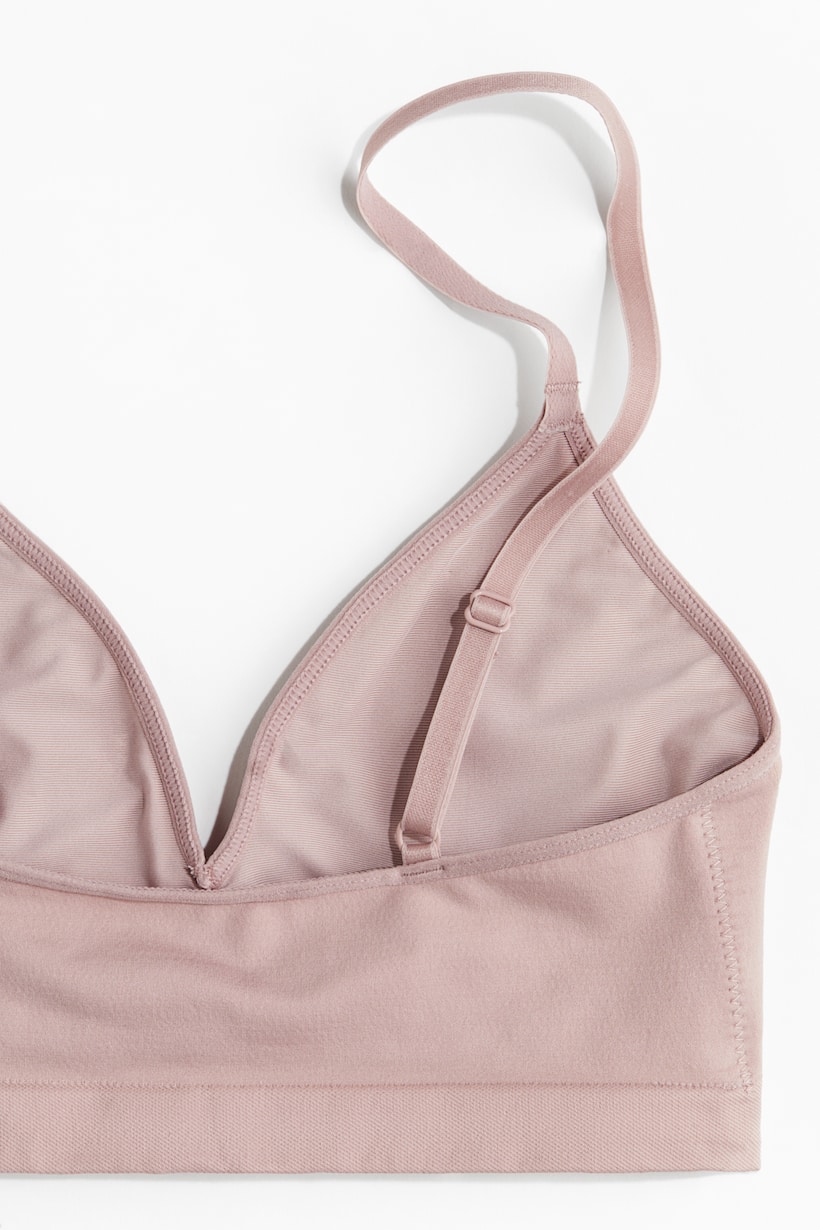Seamless Soft-Cup Bra - Dusty pink - Ladies | H&M US