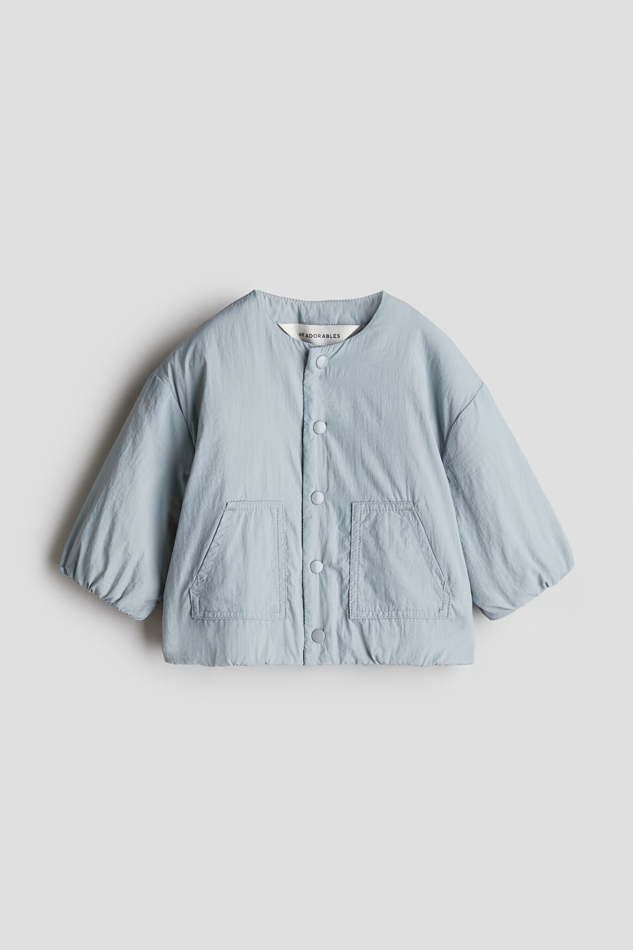 Light blue Lightly Padded Jacket for kids | H&M US