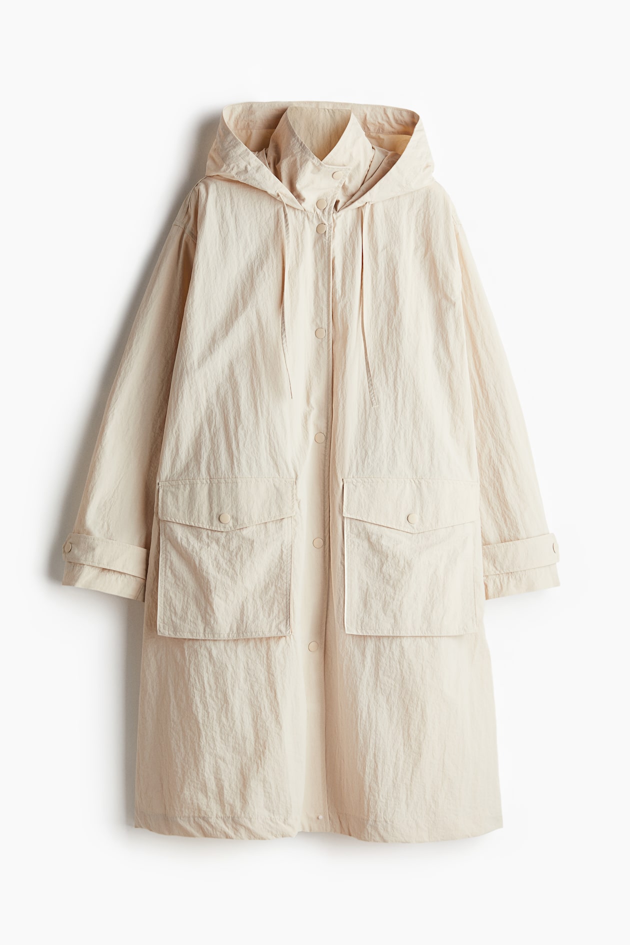 Women's Light beige Water-Repellent Raincoat | H&M CA