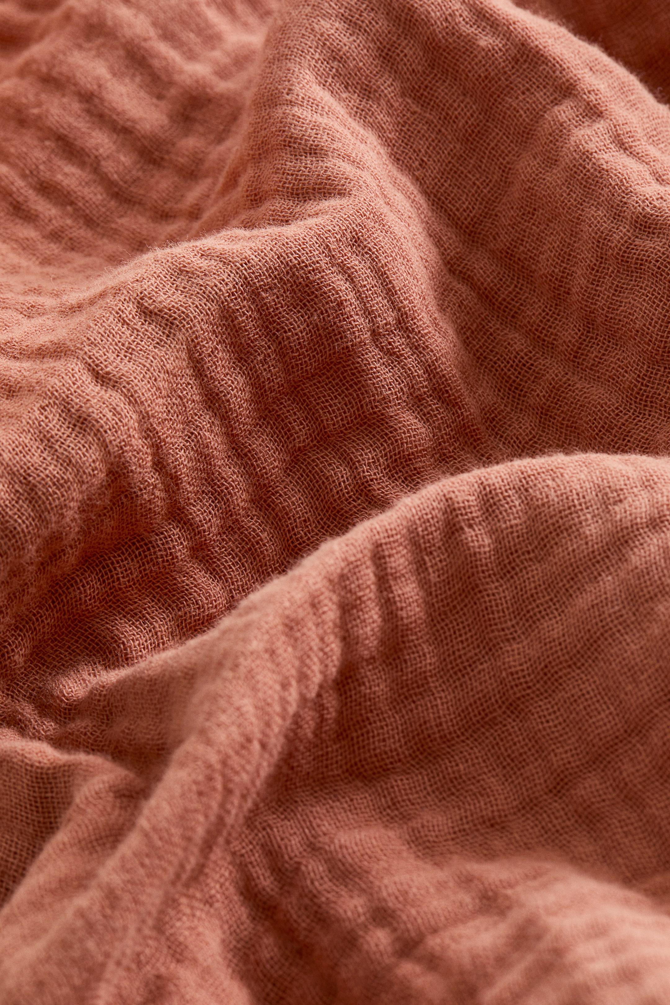 Orange Muslin dressing gown at H&M Home | H&M IN