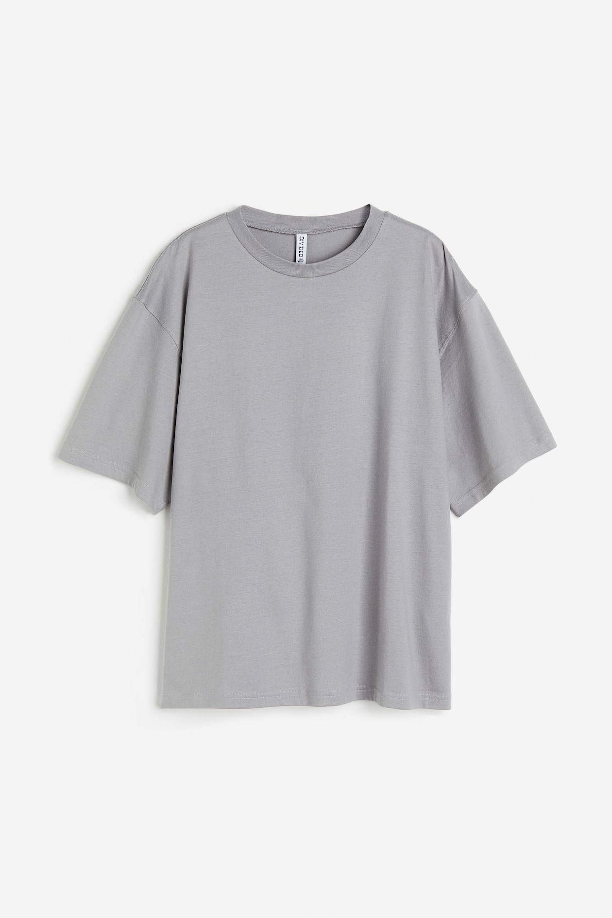 Boxy T-shirt - Grey - Ladies | H&M GB