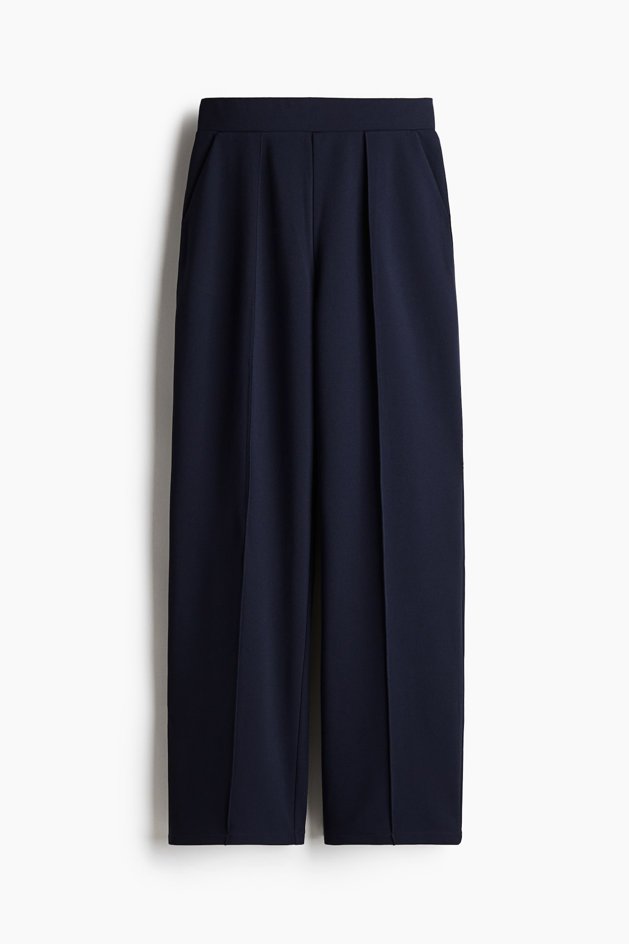 Women's Navy blue High-waist Dress Pants | H&M US