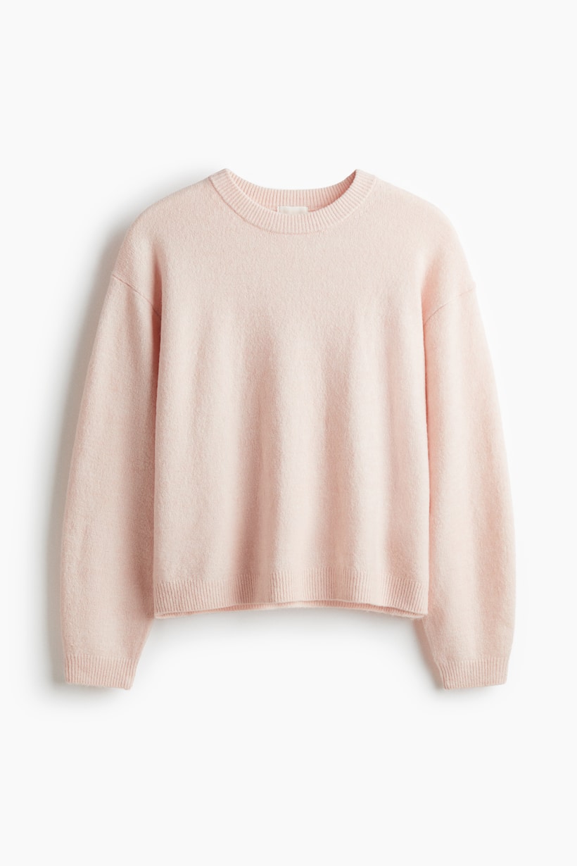 Women's Light pink Knit Sweater | H&M US