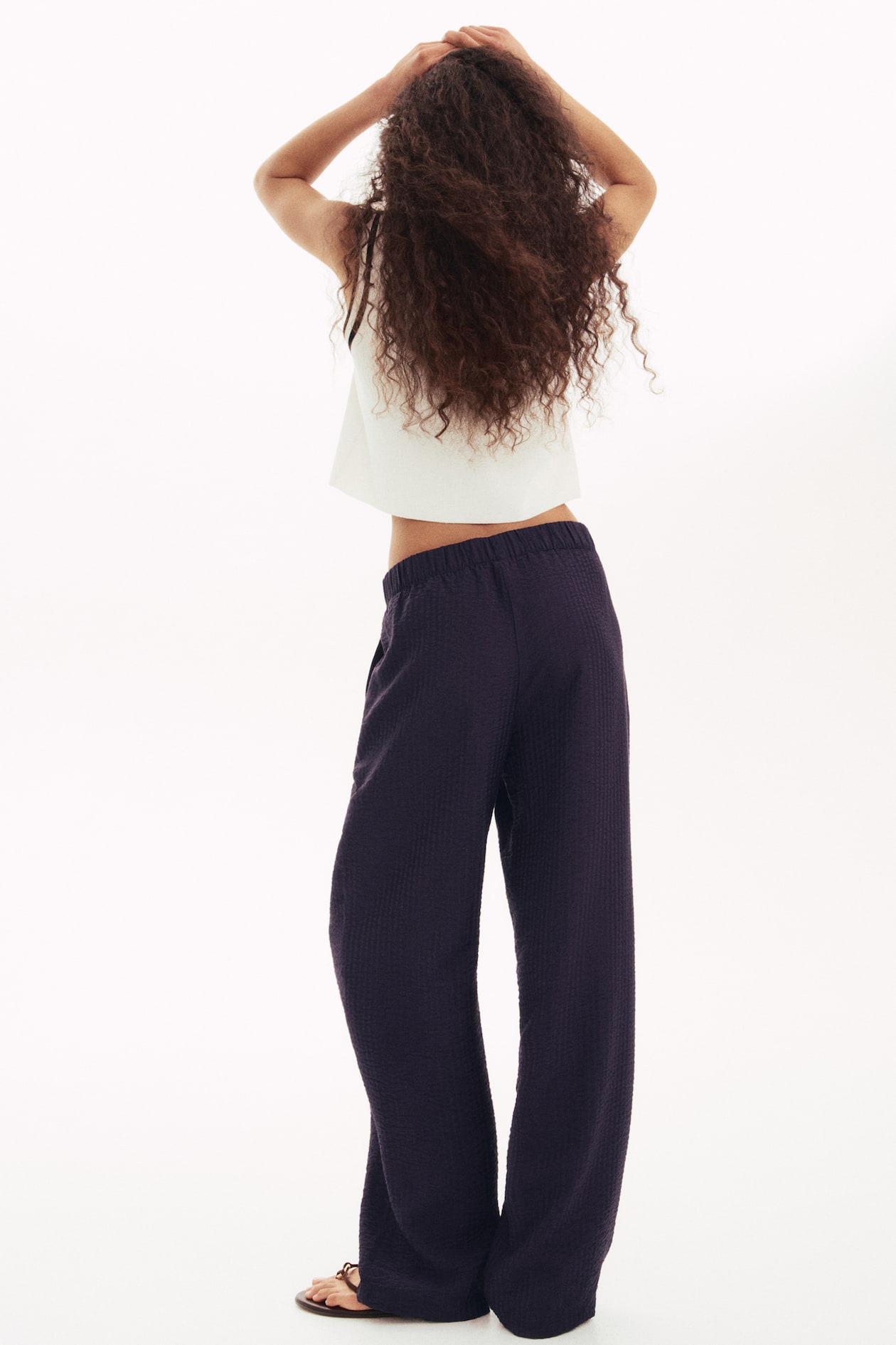 プルオンパンツ - ネイビーブルー - レディース | H&M JP