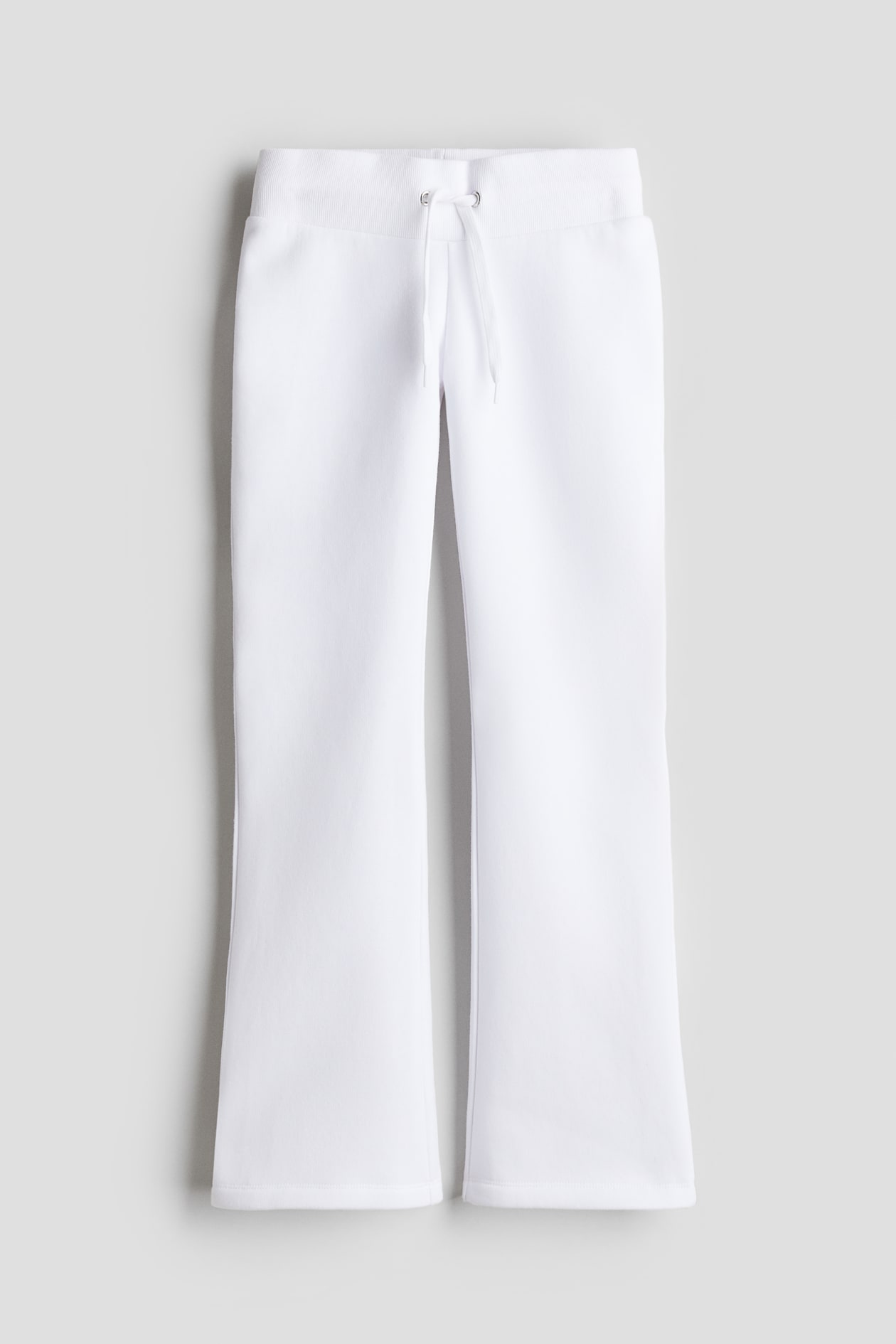 Flared joggers - White - Kids | H&M GB
