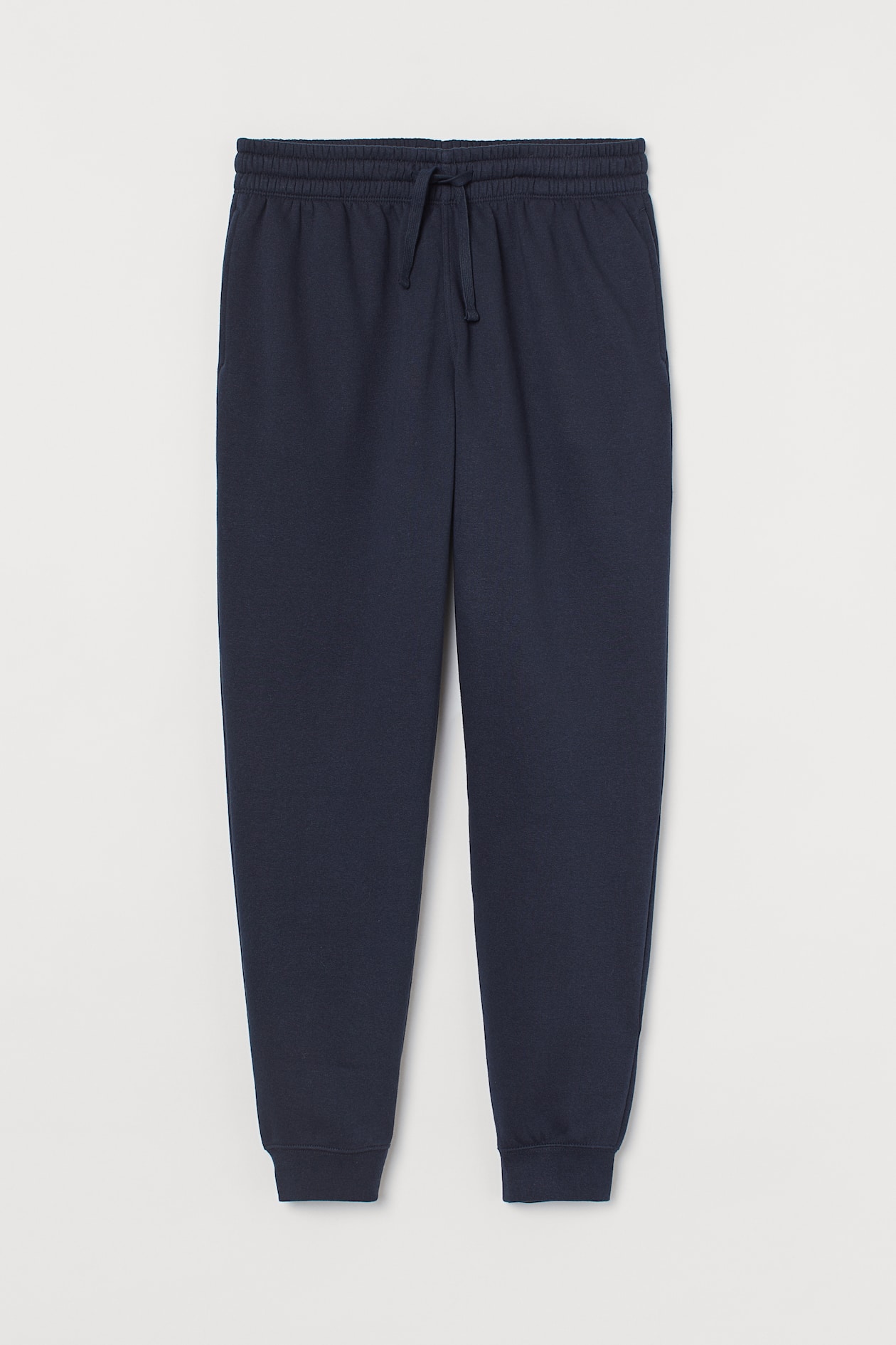 Sweatpants Regular Fit - Regular waist - Long - Navy blue - Men | H&M GB