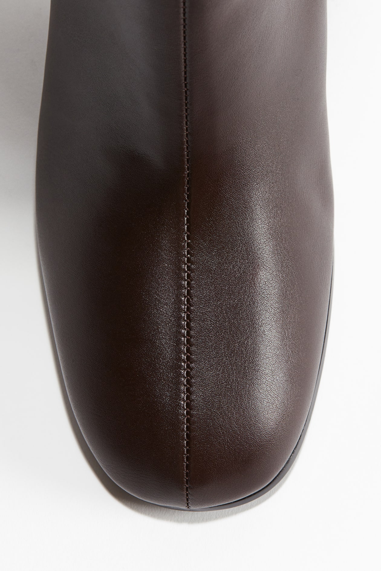 Knee-High Heeled Boots - Dark brown - Ladies | H&M US