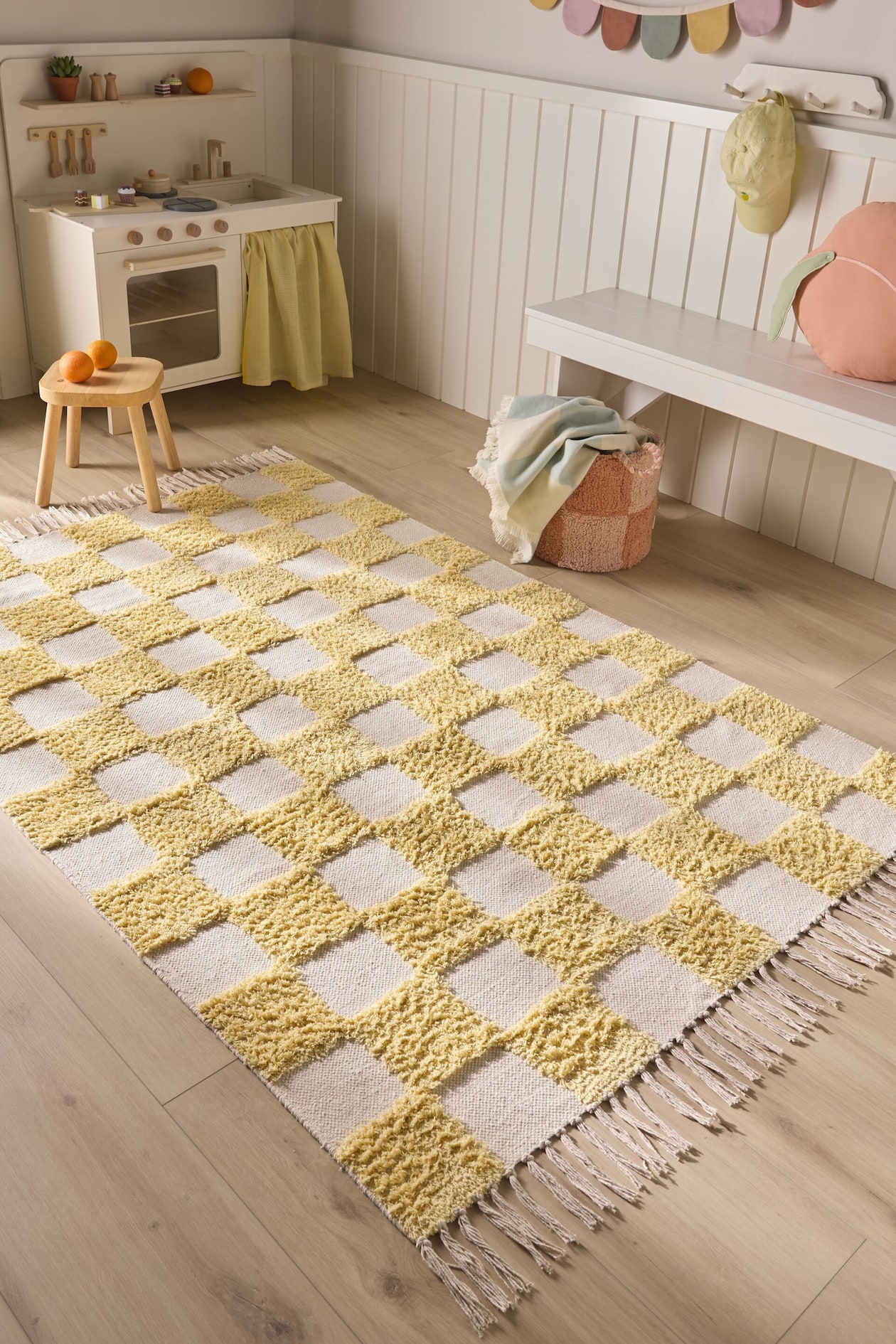 Kids Rug Caro - Yellow - benuta - HOME | H&M BE