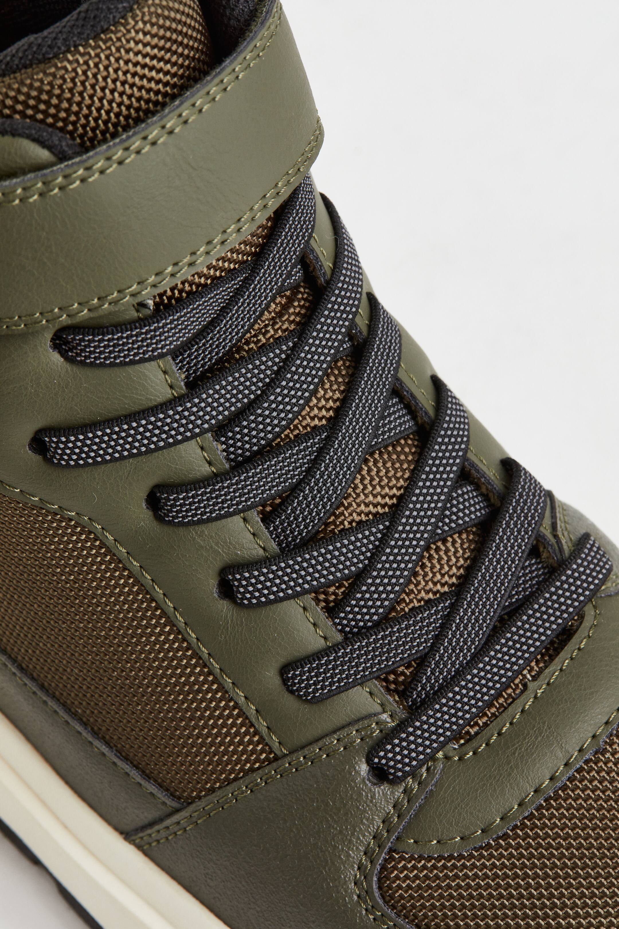 Waterproof hi-tops - Dark khaki green - Kids | H&M IE