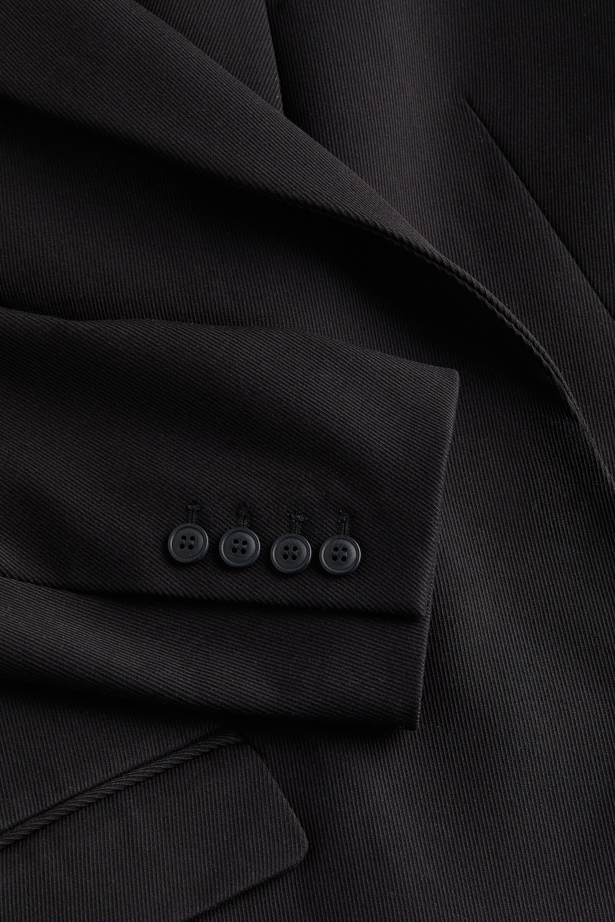 Double-breasted blazer - Black - Ladies | H&M GB