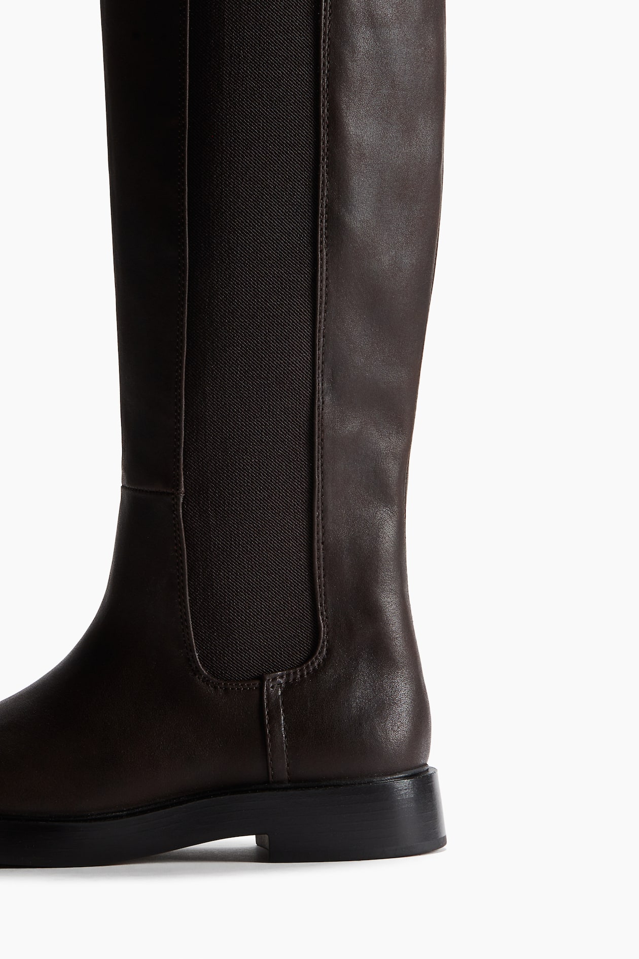 Knee-High Boots - Dark brown - Ladies | H&M US