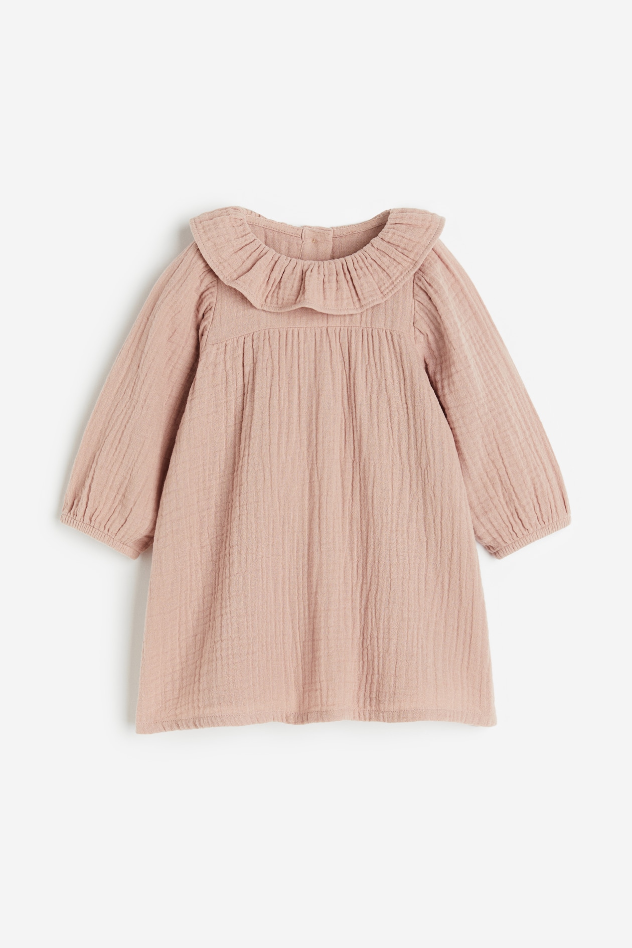 Pamuklu Elbise - Toz pembe - ÇOCUK | H&M TR