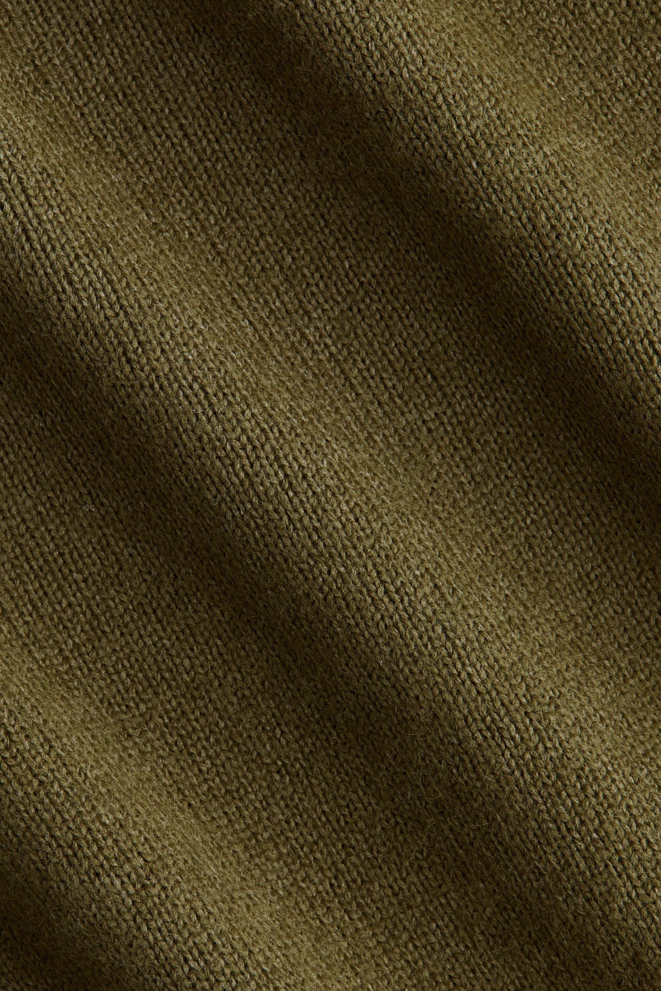 Off-the-shoulder jumper - Olive green - Ladies | H&M IN