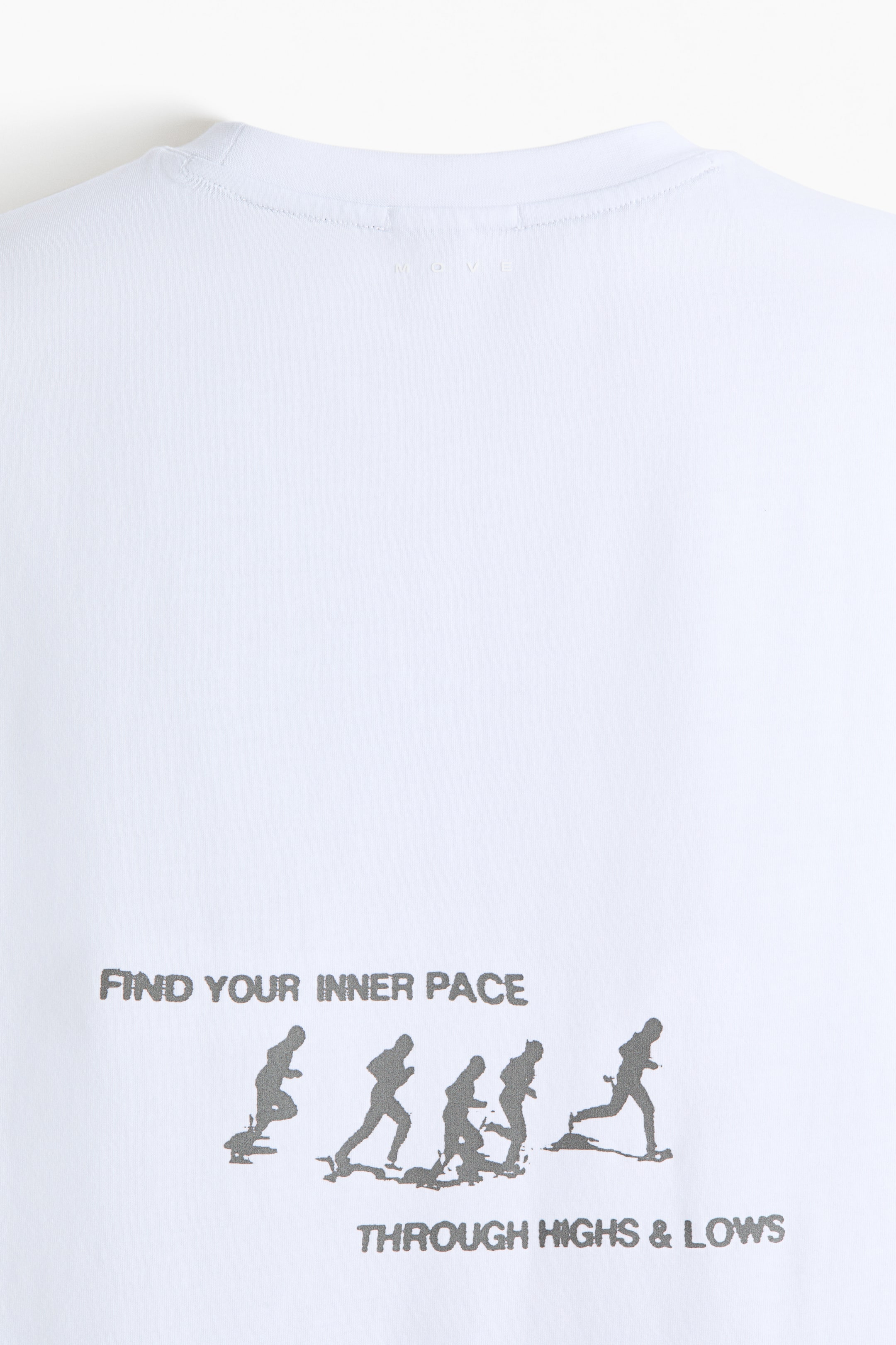 Men’s White/Inner Peace Loose-Fit Sports Tank Top with DryMove™ | H&M CA