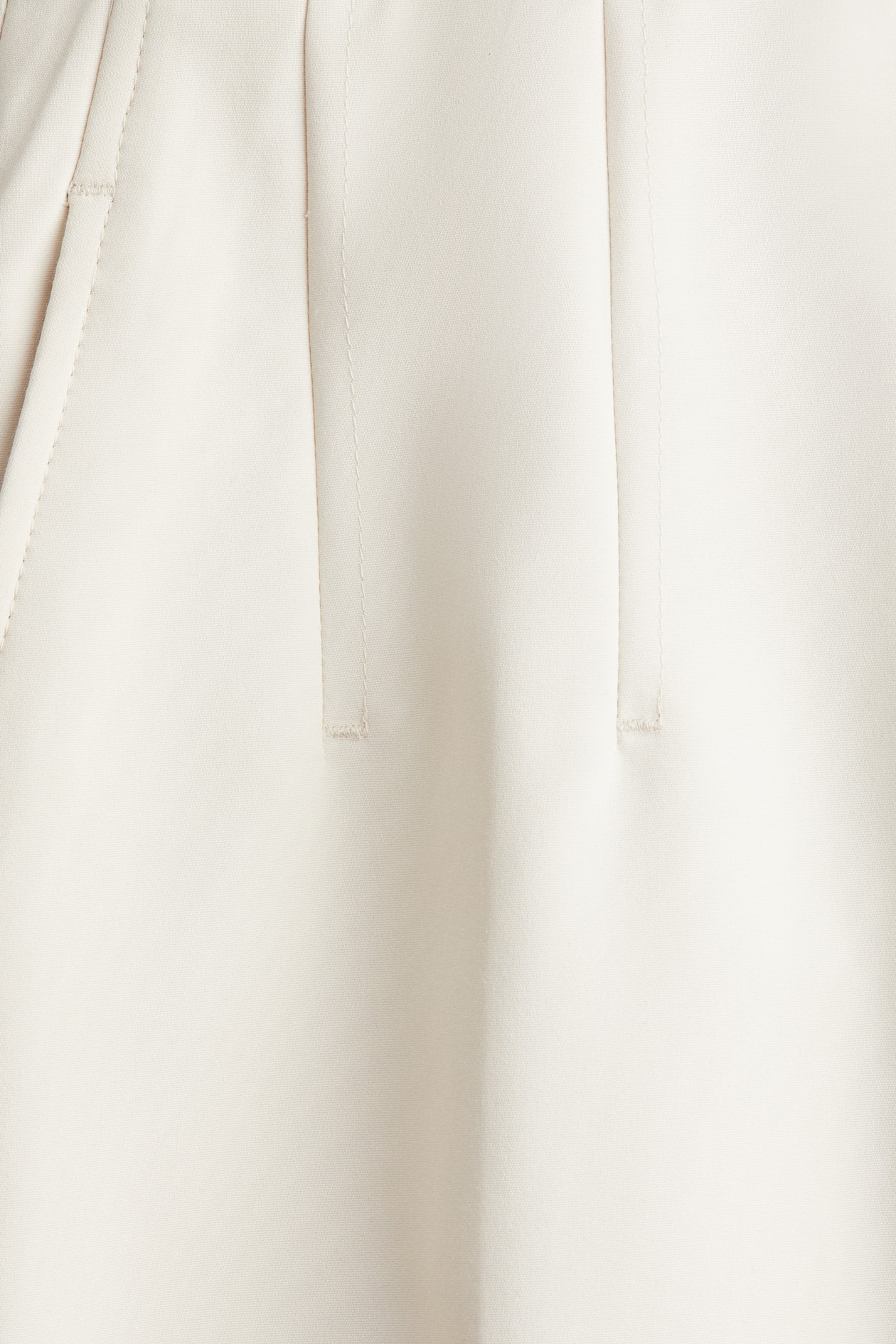 Women's Cream Dart-waist culottes | H&M IN
