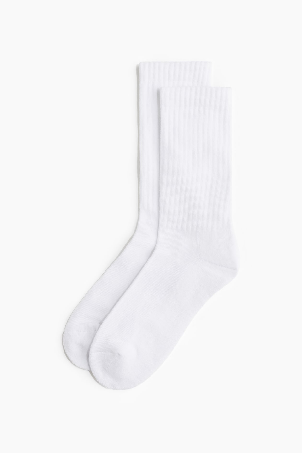5-pack Ribbed Socks - White - Ladies | H&M US