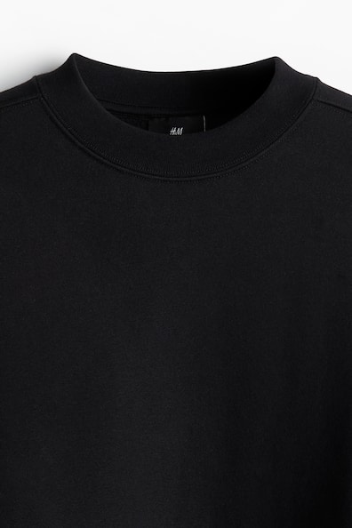 Loose Fit Sweatshirt - Black - Men | H&M US
