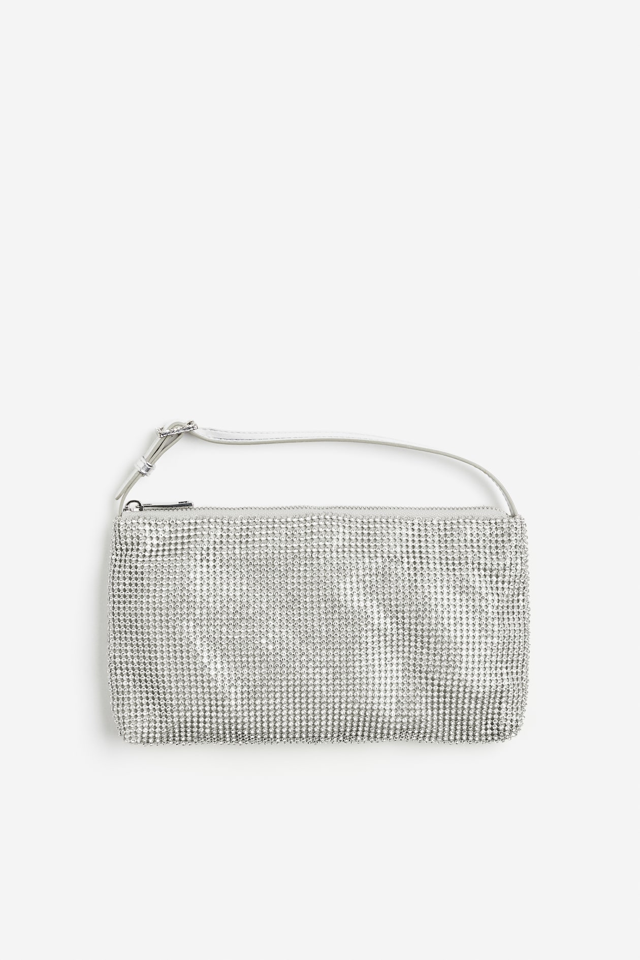 Rhinestone Clutch Bag - Silver-colored - Ladies | H&M US
