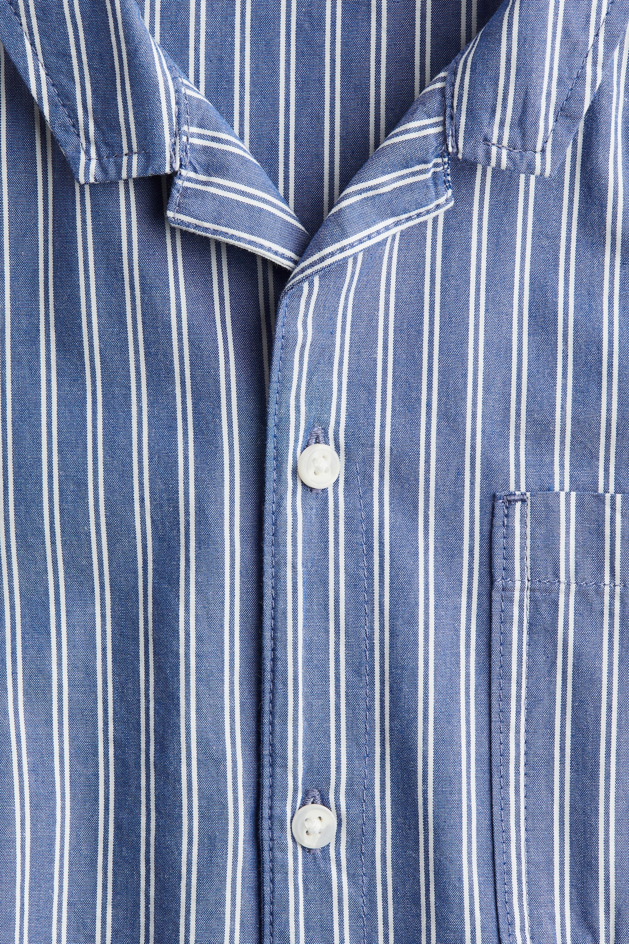 Poplin Resort Shirt - Blue/striped - Kids | H&M US