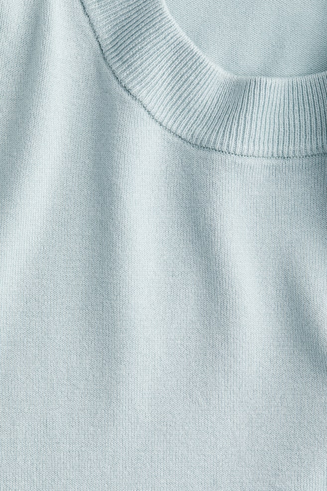 Fine-Knit Sweater - Light turquoise - Ladies | H&M US