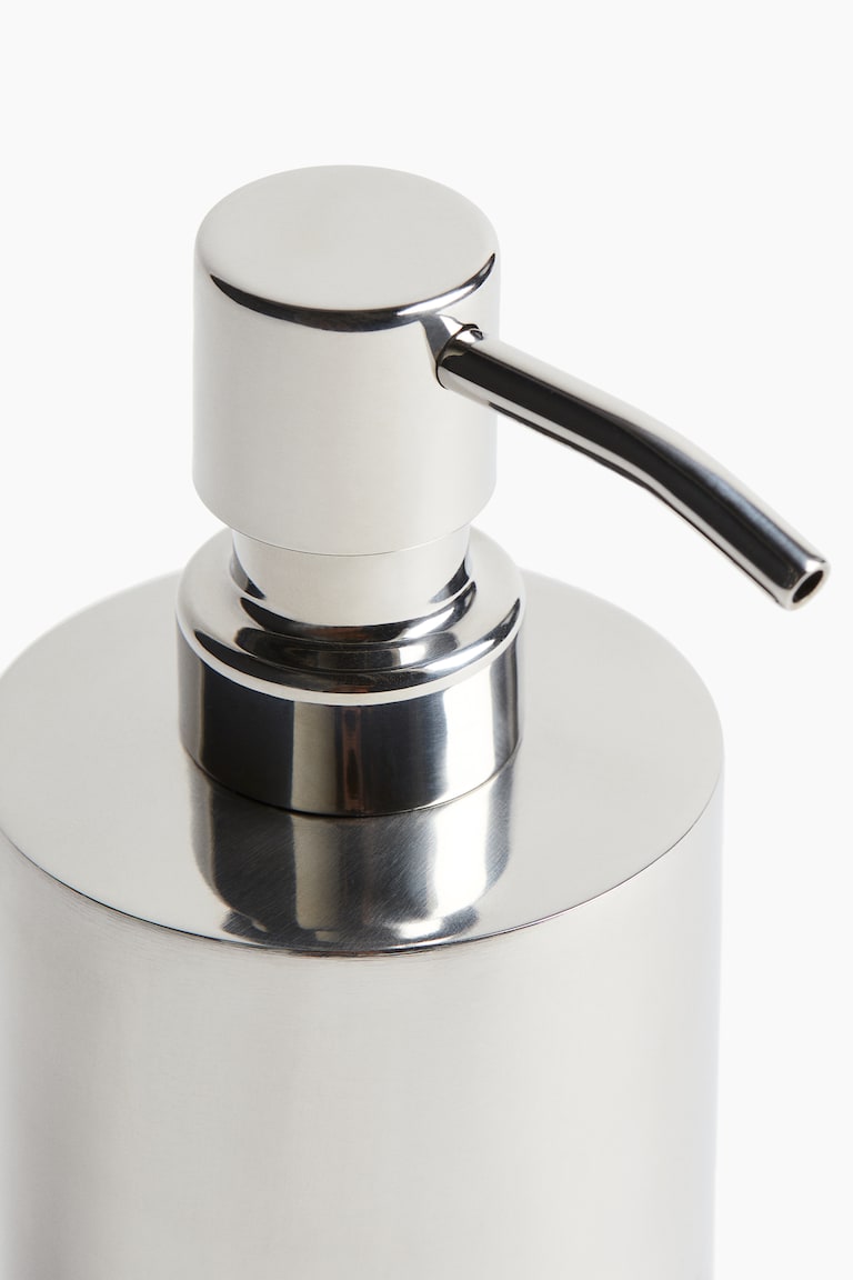 Silver-colored Stainless Steel Soap Dispenser at H&M Home | H&M US