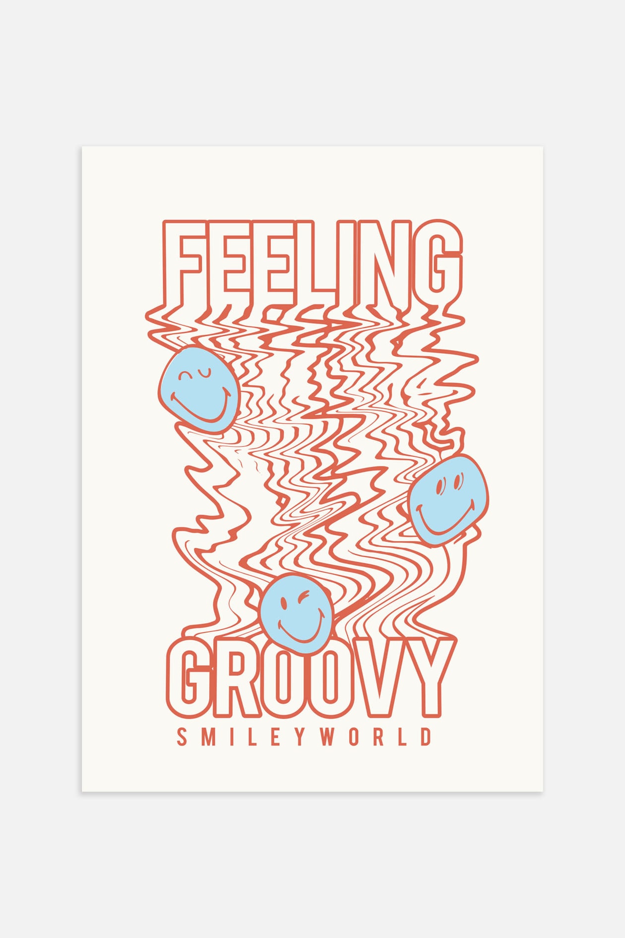 Orange Feeling Groovy Poster at H&M Home | H&M GB