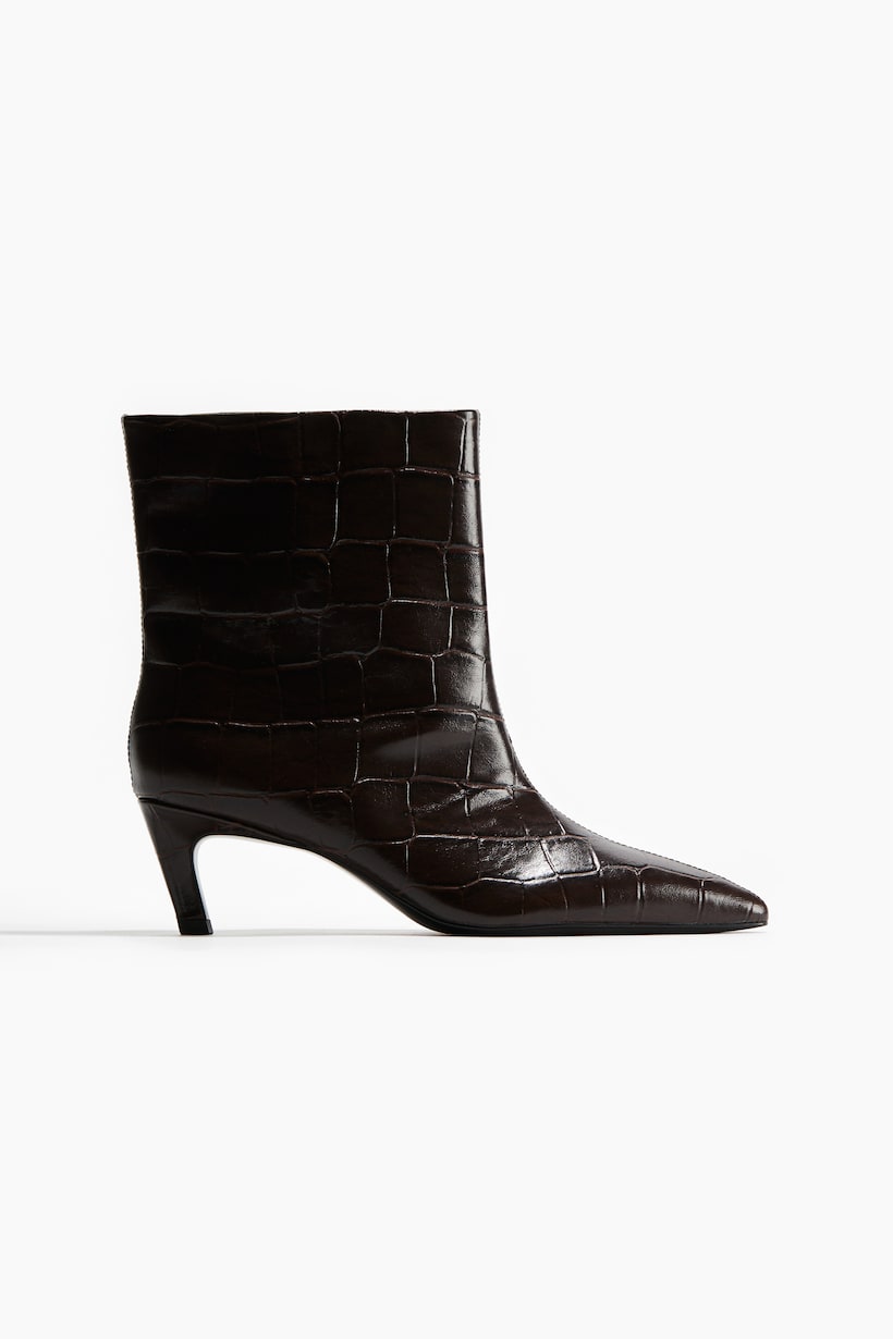 Botas Marrones Mujer | Botines, con Tacón, Plataforma | H&M ES