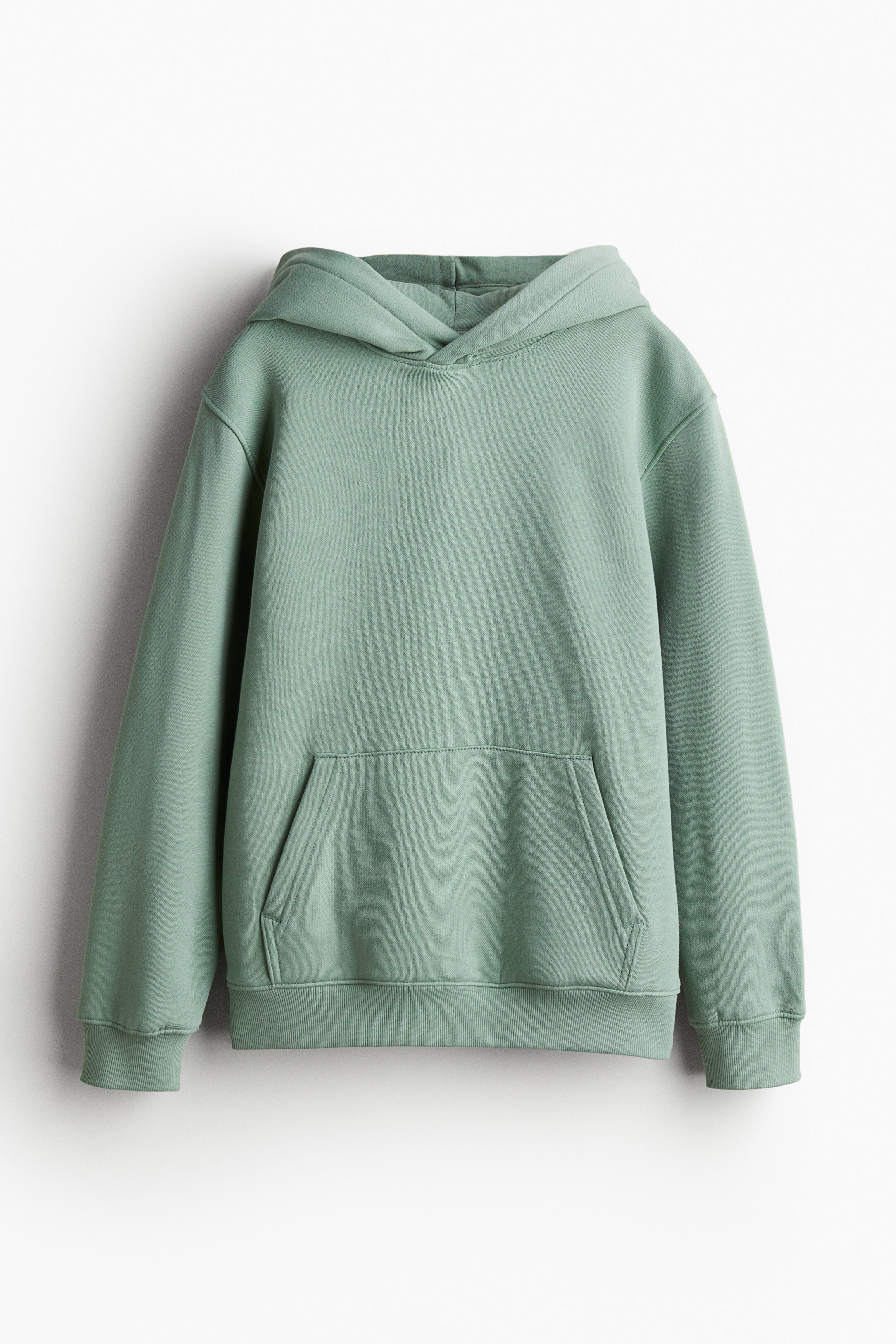 Hoodie Mint Green Kids H M MY Hoodie Mint Green Kids H M MY