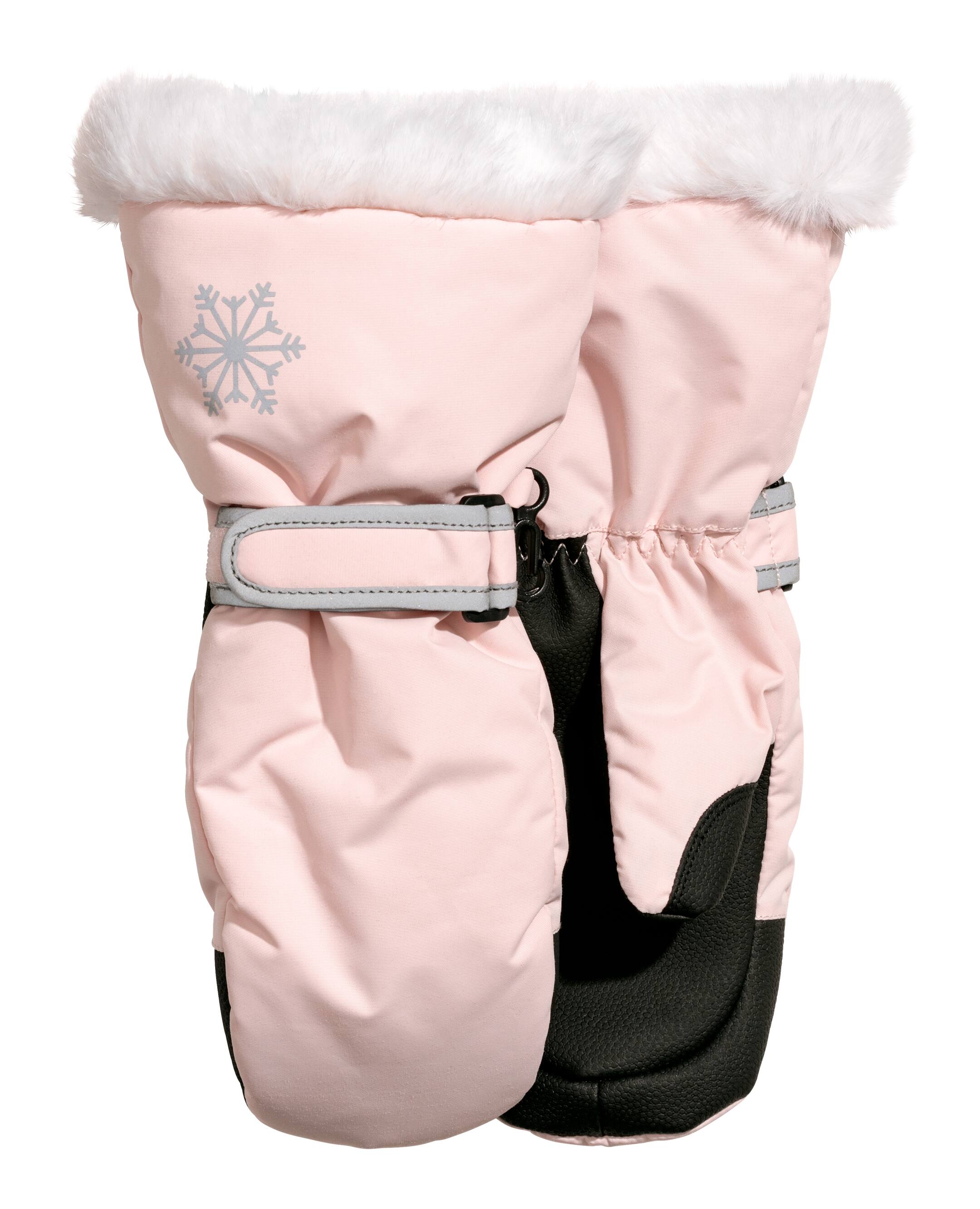 Ski Mittens - Light pink - Kids | H&M CA
