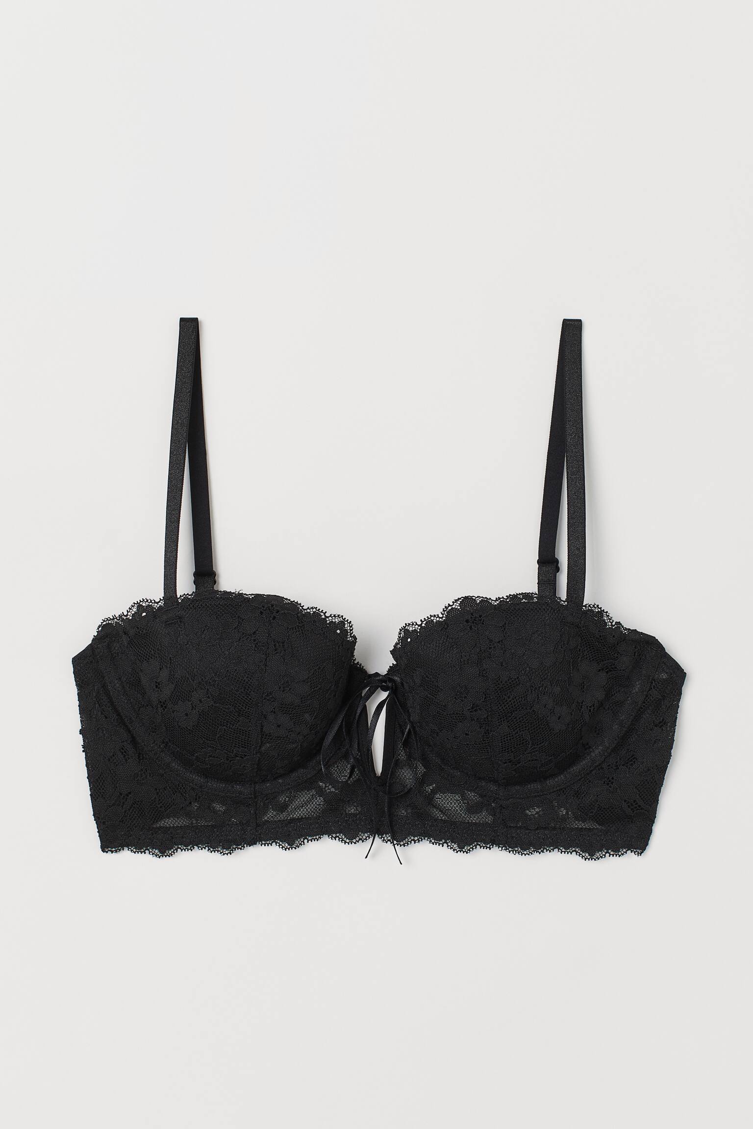 Balconette-BH aus Spitze - Schwarz - Ladies | H&M DE