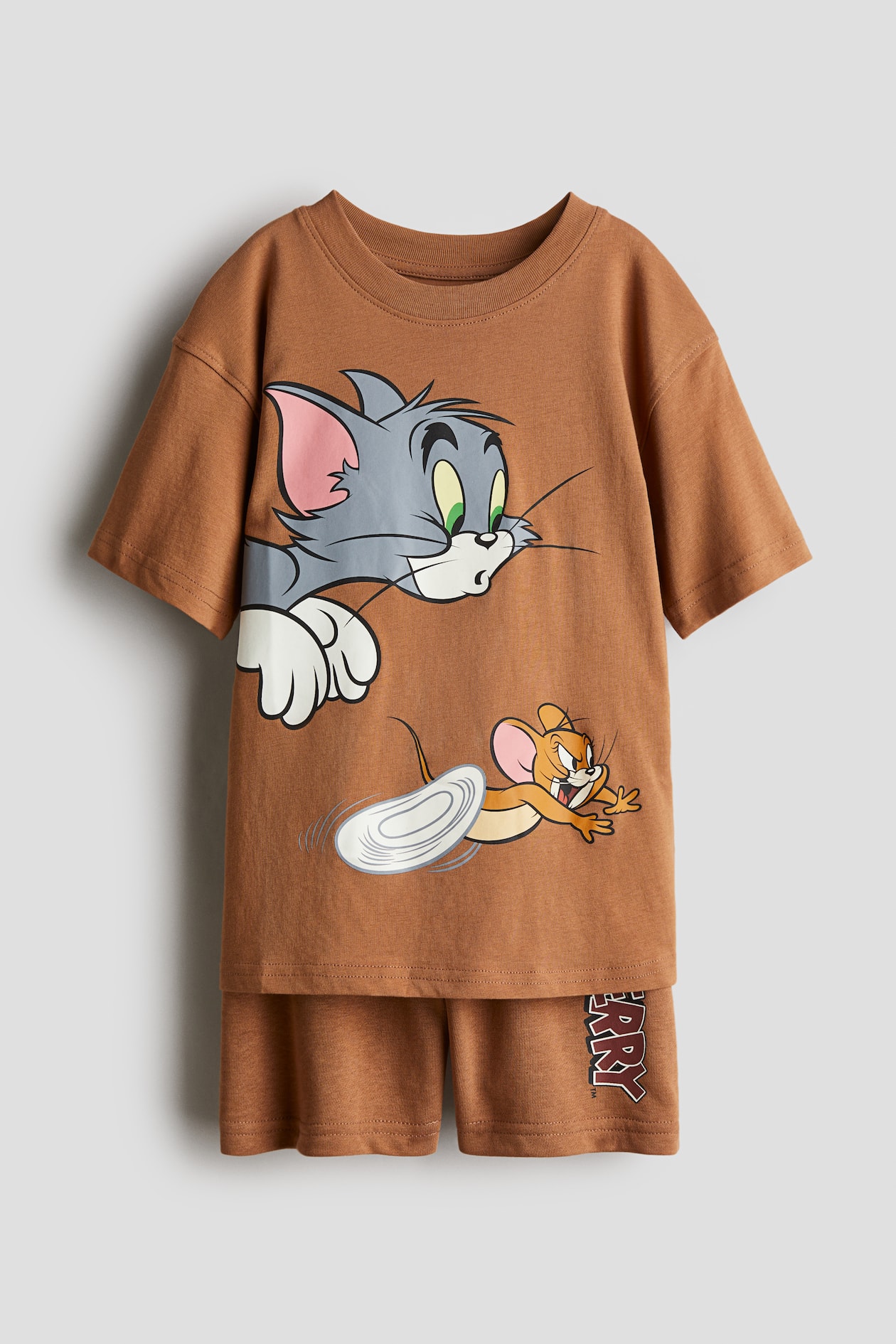 Ensemble imprimé 2 pièces - Marron/Tom et Jerry - ENFANT | H&M CA