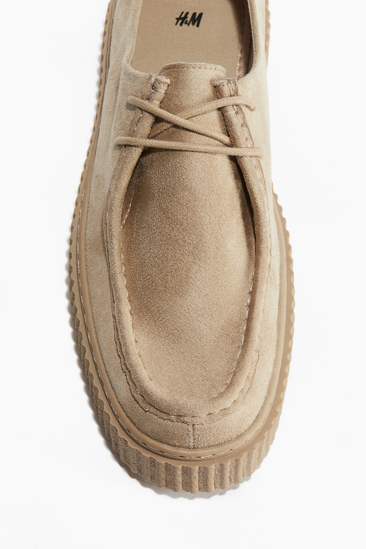 Men’s Beige Moccasin-Seam Shoes | H&M US