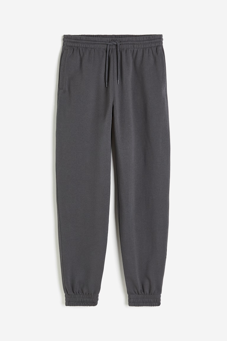 Women's Dark gray High Waist Joggers | H&M US