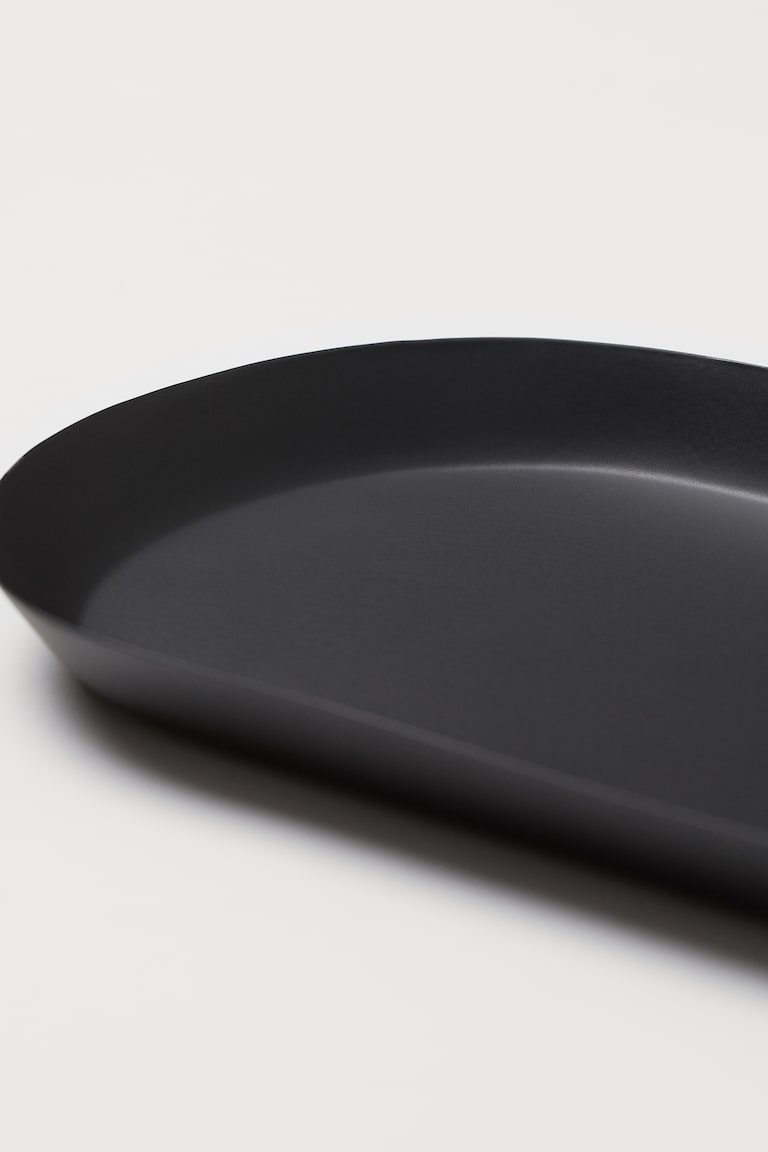 Small Metal Tray - Black - Home All | H&M US