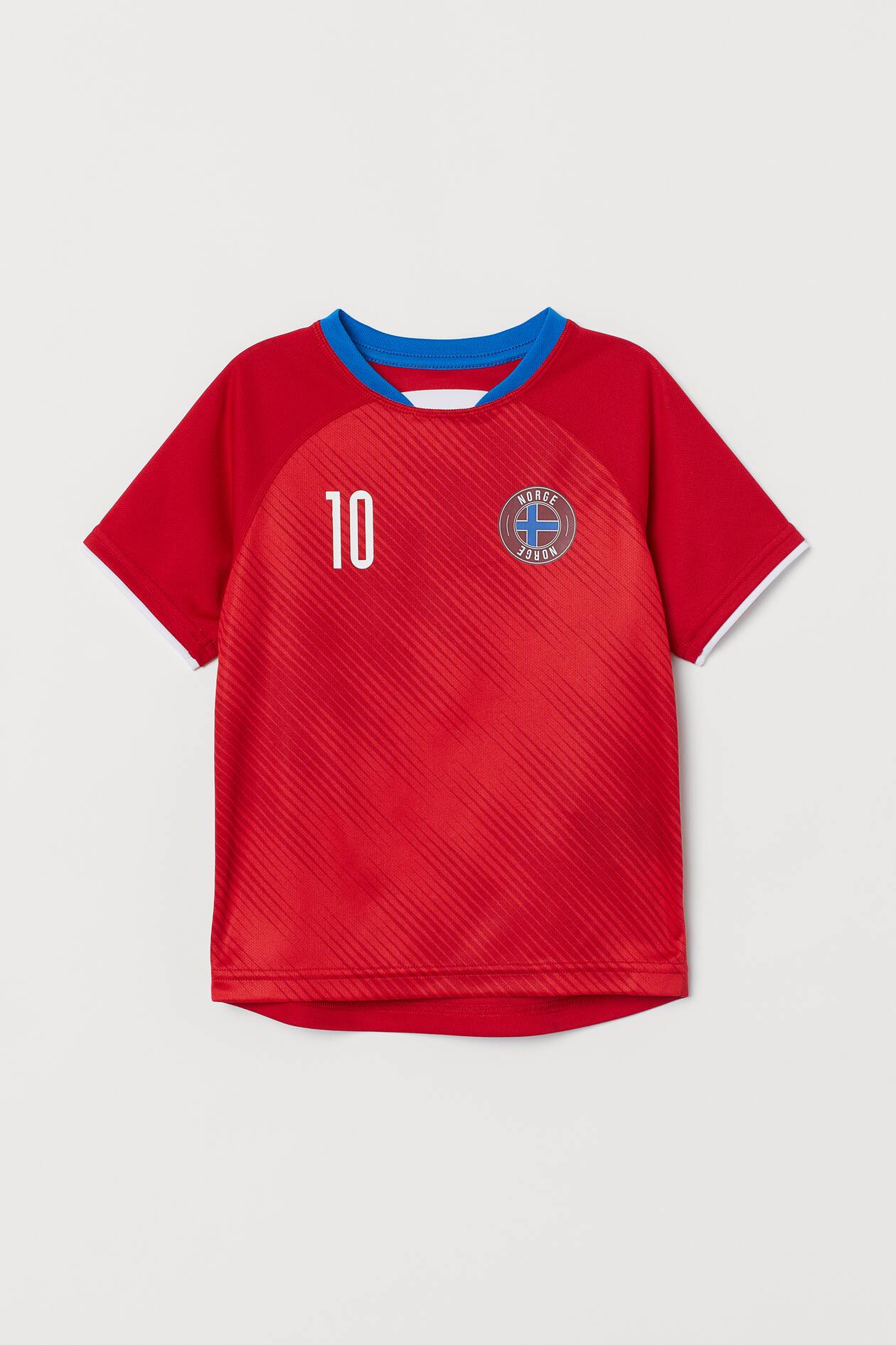 Football shirt - Red/Norge - Kids | H&M SG
