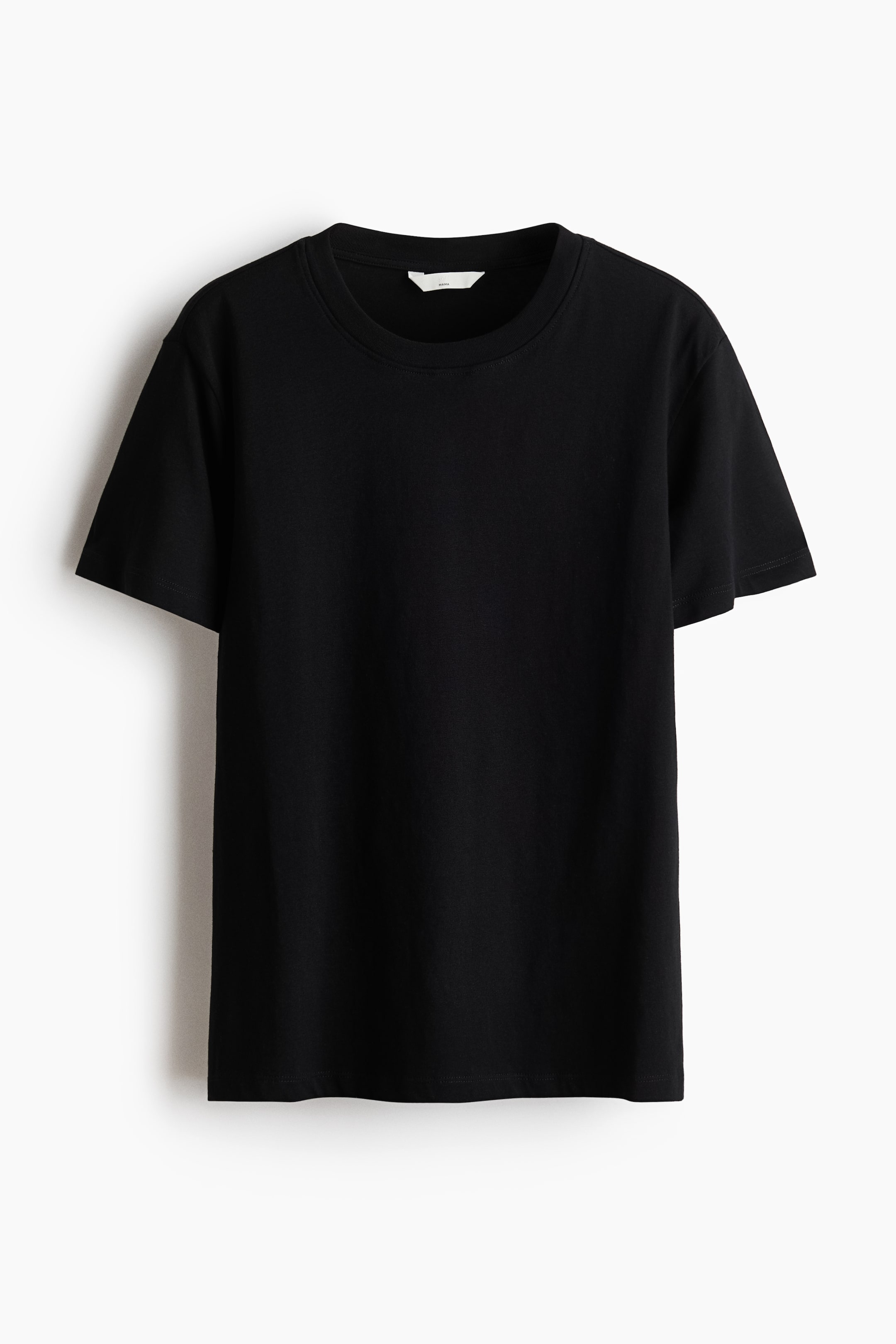 MAMA Amme-T-shirt i bomuld - Sort - DAME | H&M DK