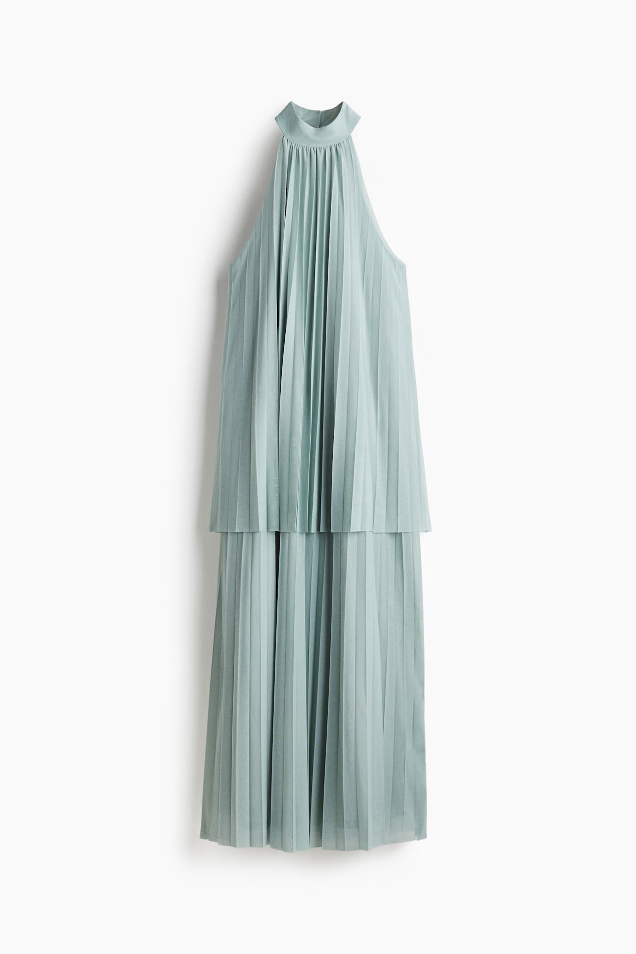Vestido plisado - Turquesa tenue - Ladies | H&M MX
