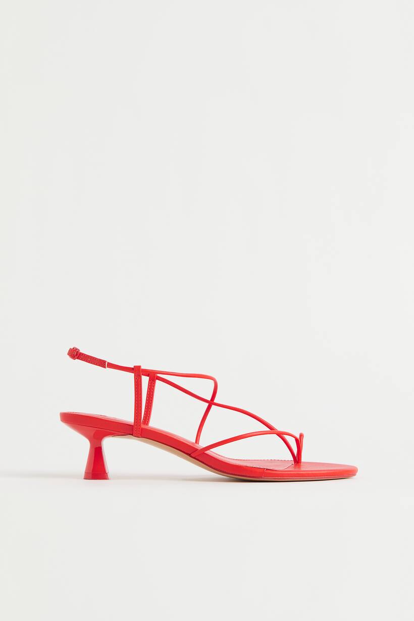Sandaletten - Hoher Absatz - Rot - Ladies | H&M AT