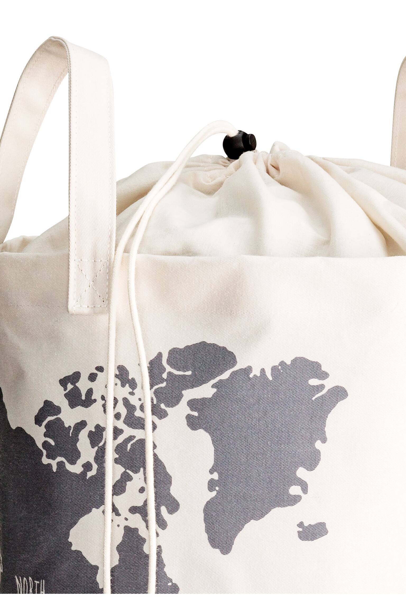 World Map Storage Basket - White - Home All | H&M US