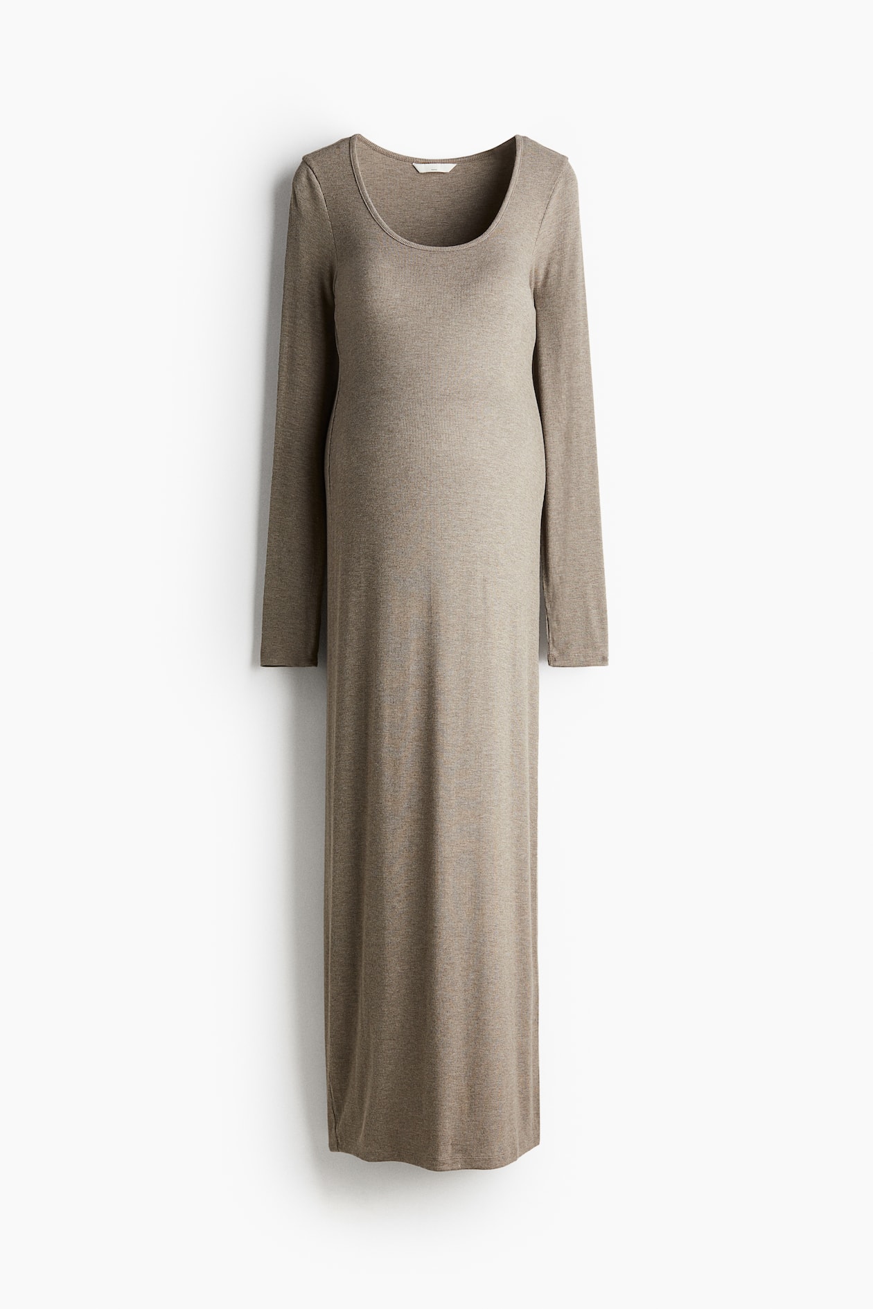 MAMA Robe moulante côtelée - Beige chiné - FEMME | H&M FR