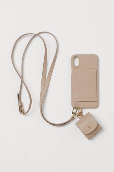 iPhone-case en AirPod-case - Beige - DAMES | H&M BE